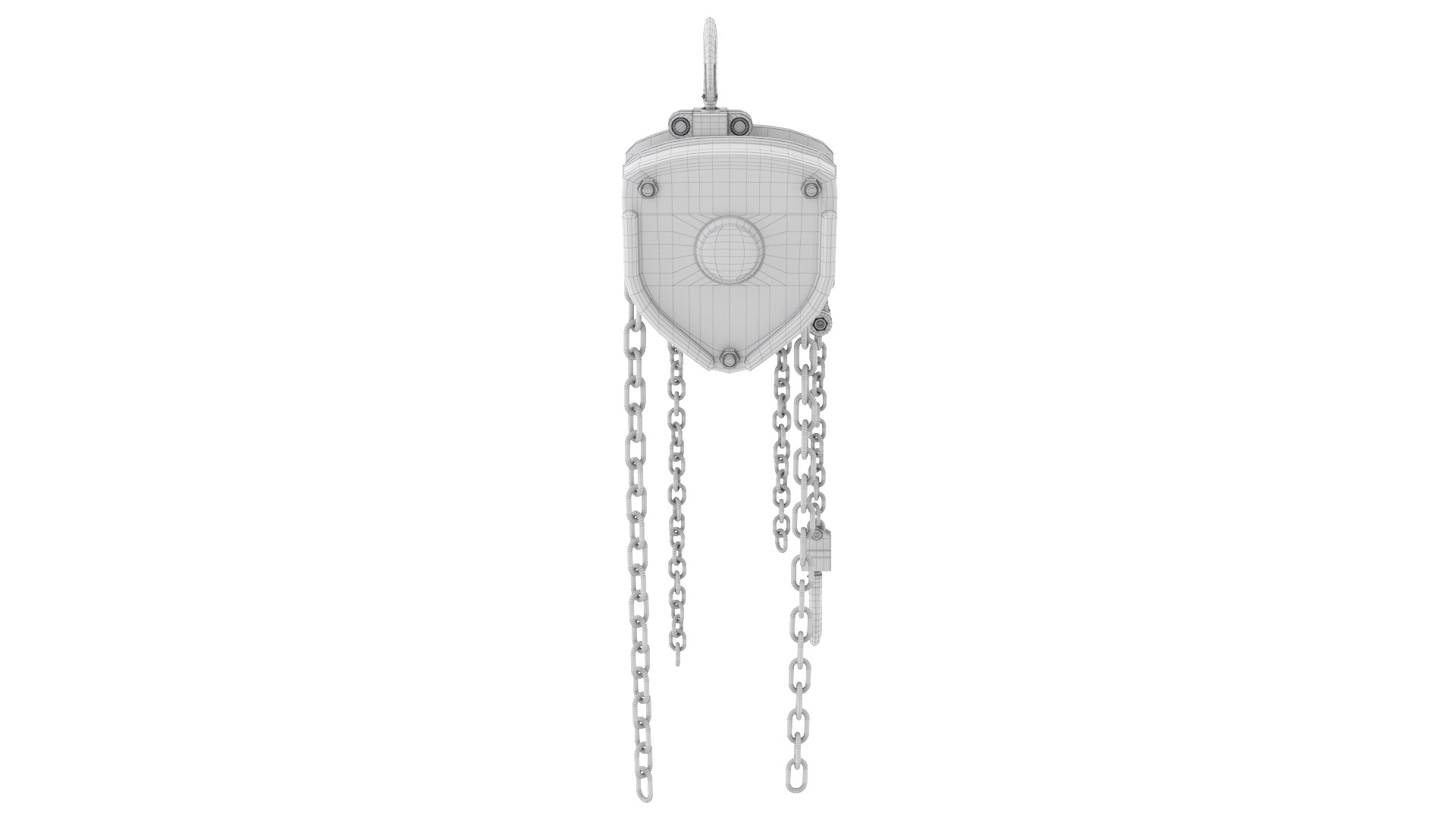 Chain hoist 3D model - TurboSquid 1604933