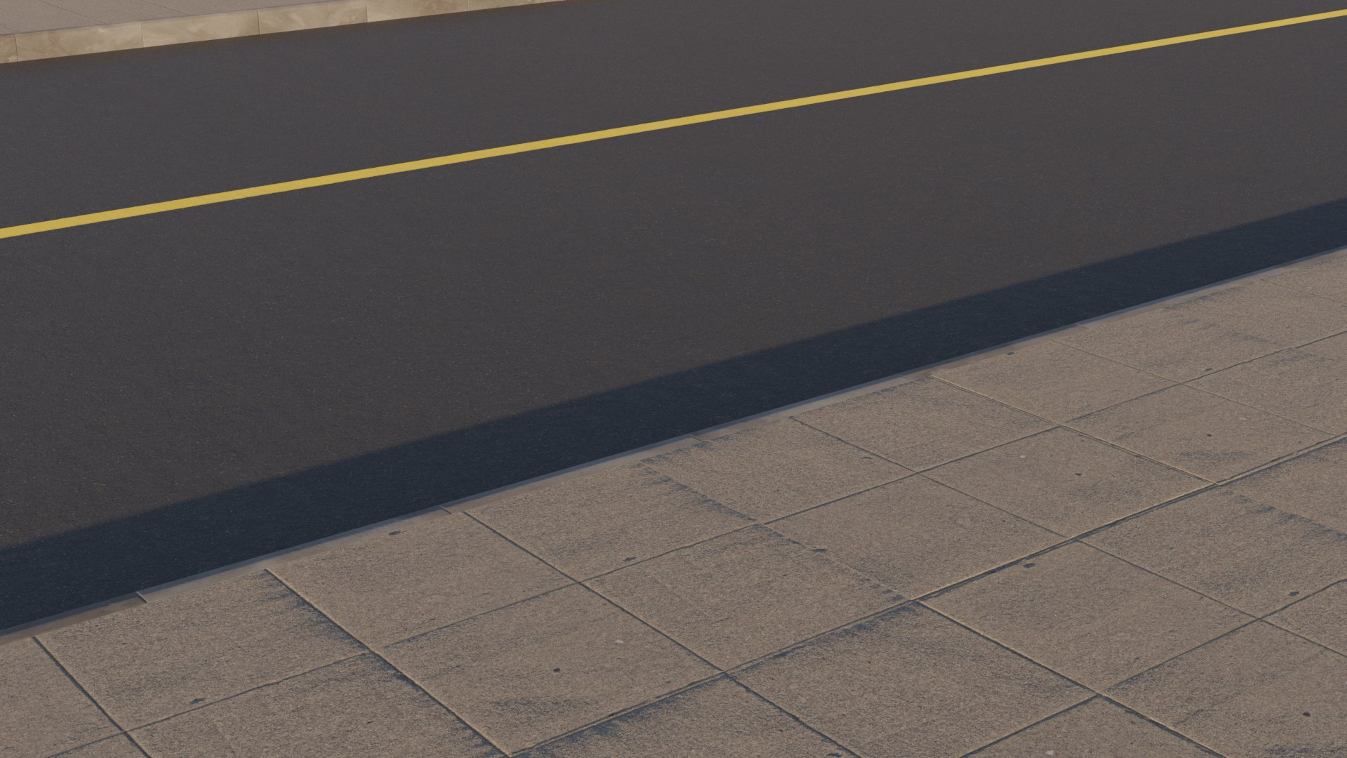 3D Modular Road City Streets Model - TurboSquid 1708077