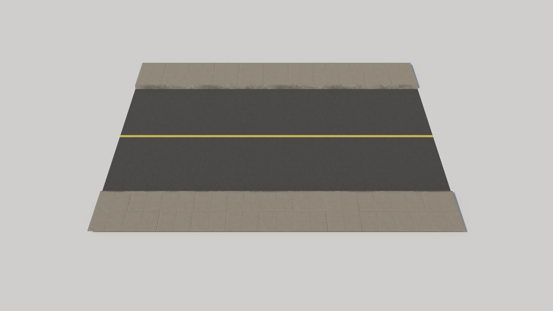 3D Modular Road City Streets Model - TurboSquid 1708077