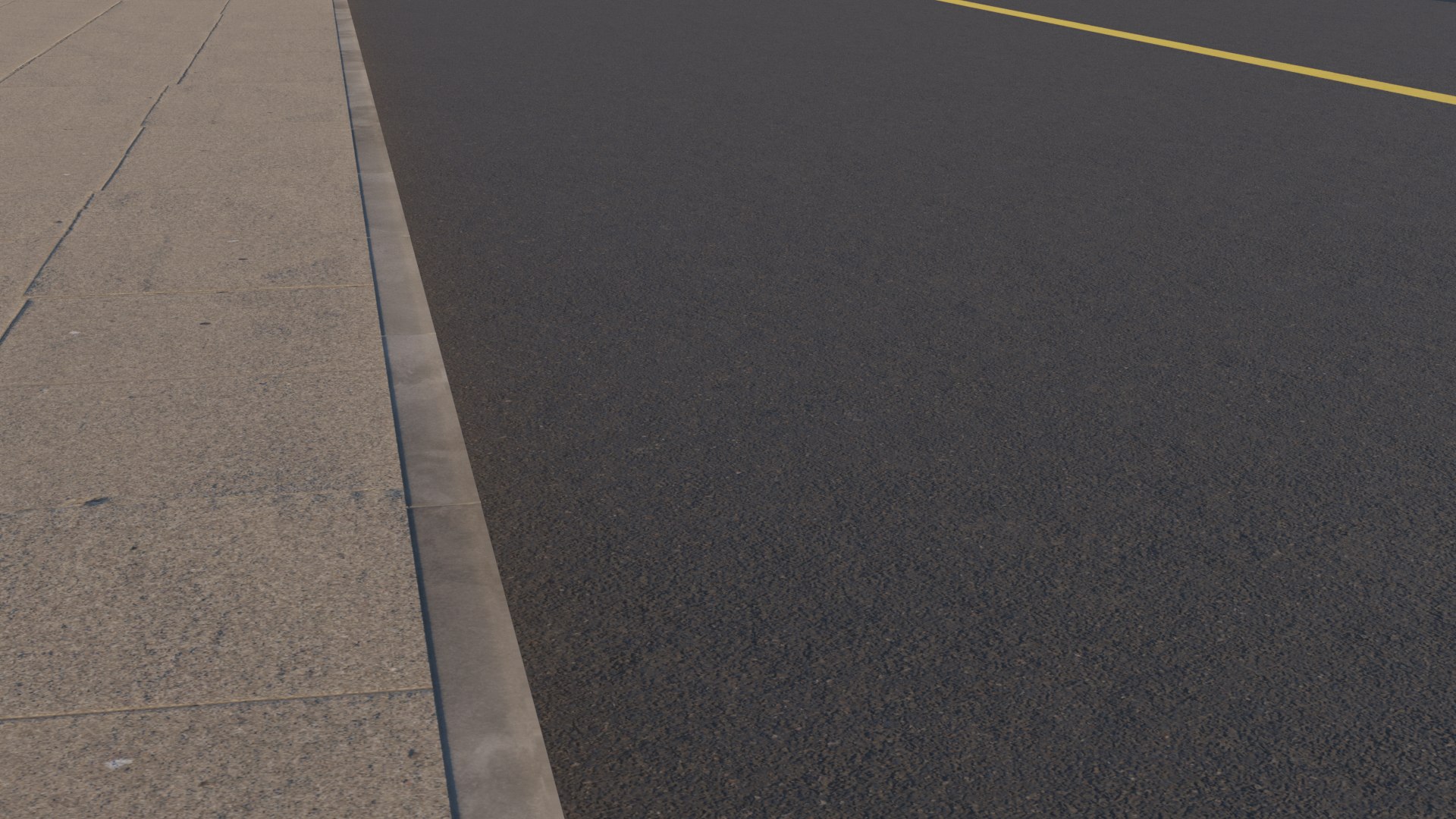 3D Modular Road City Streets Model - TurboSquid 1708077