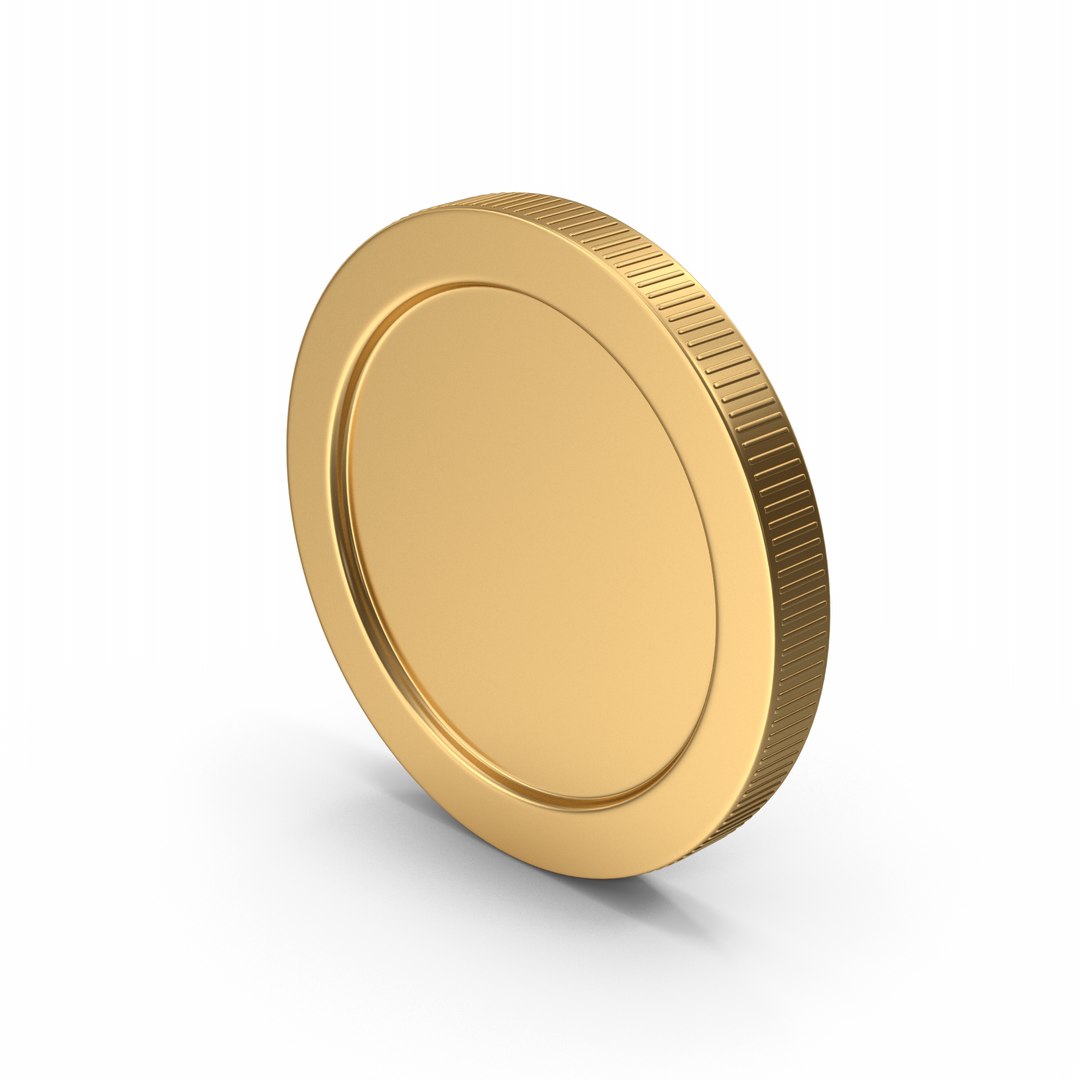 3D Model Gold Coin - TurboSquid 2140109