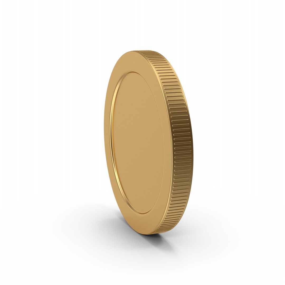 3D Model Gold Coin - TurboSquid 2140109
