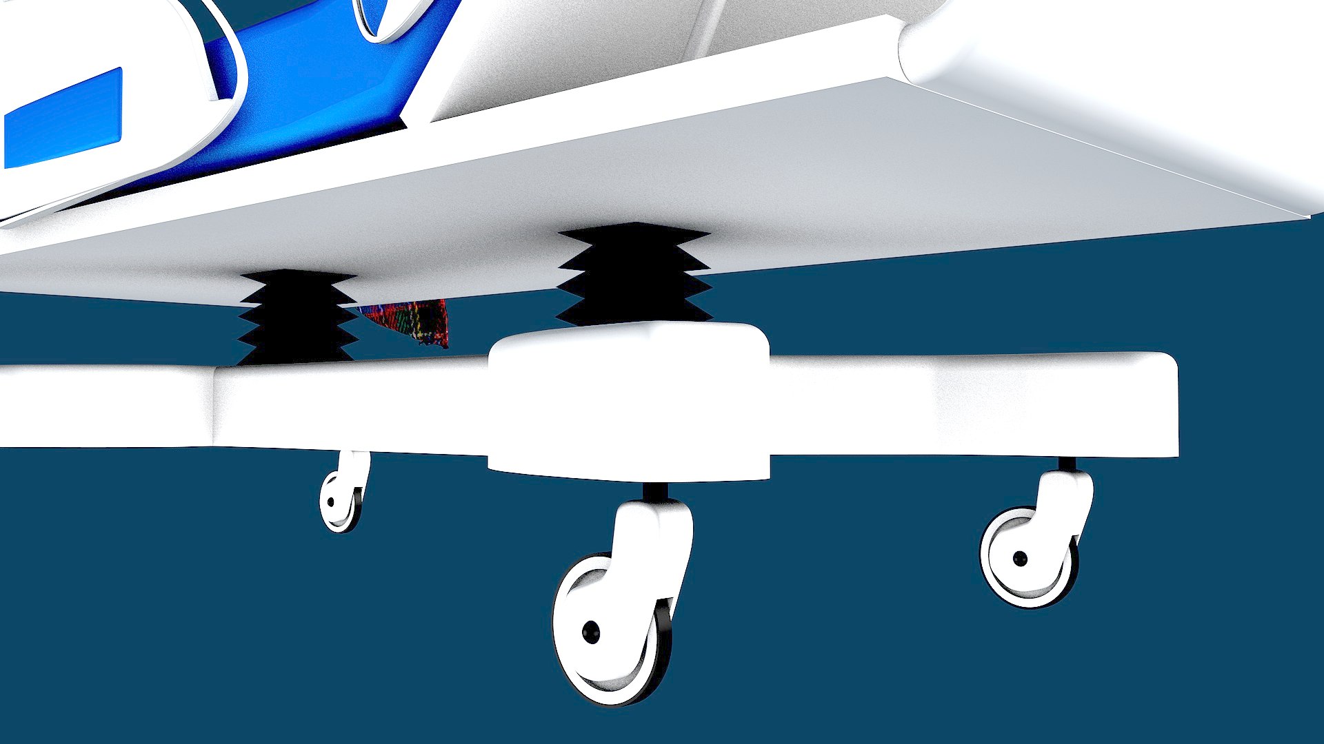 Husp?tal Bed Model - TurboSquid 1733984