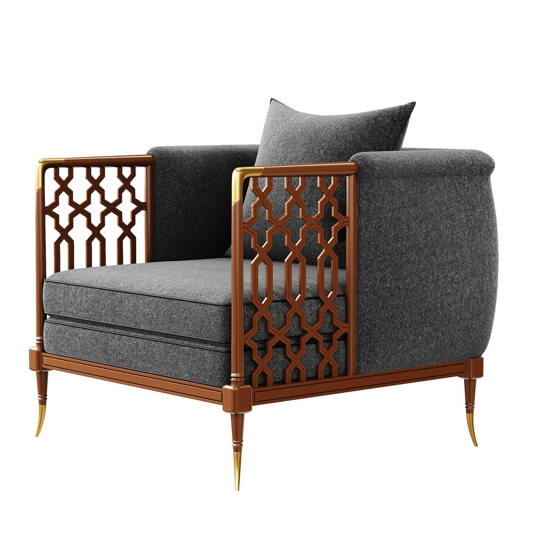 3D Caracole Lattice Entertain You Chair - TurboSquid 2001462