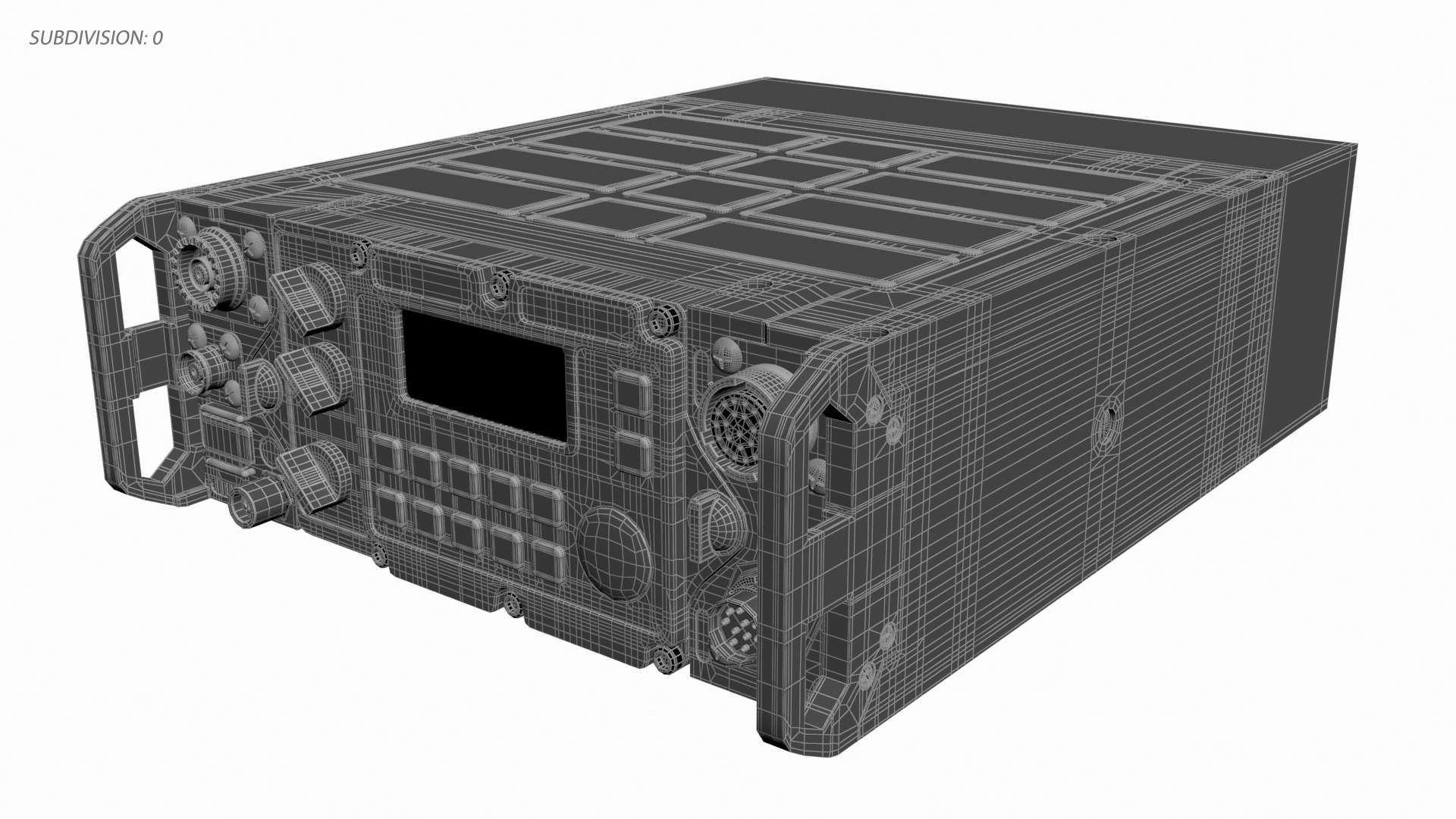 Tactical Military Radio M3TR 3D - TurboSquid 1772084