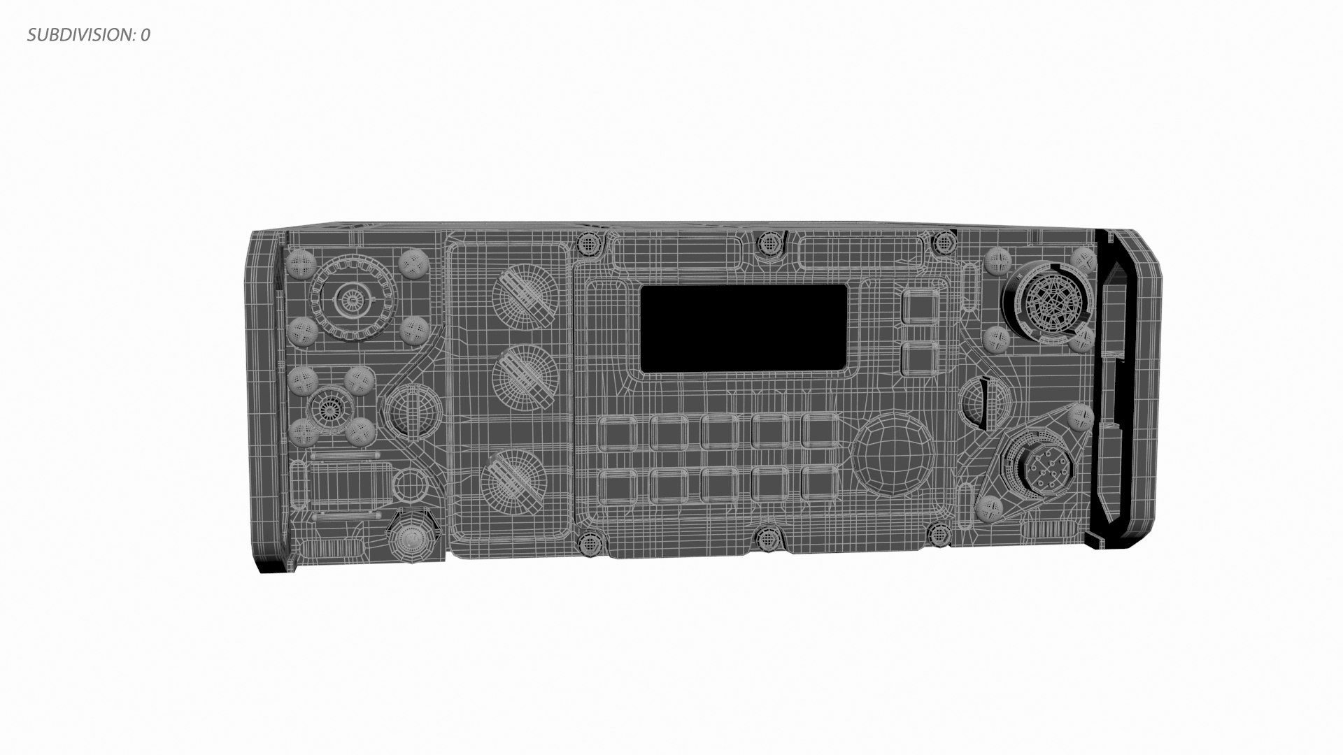 Tactical Military Radio M3TR 3D - TurboSquid 1772084