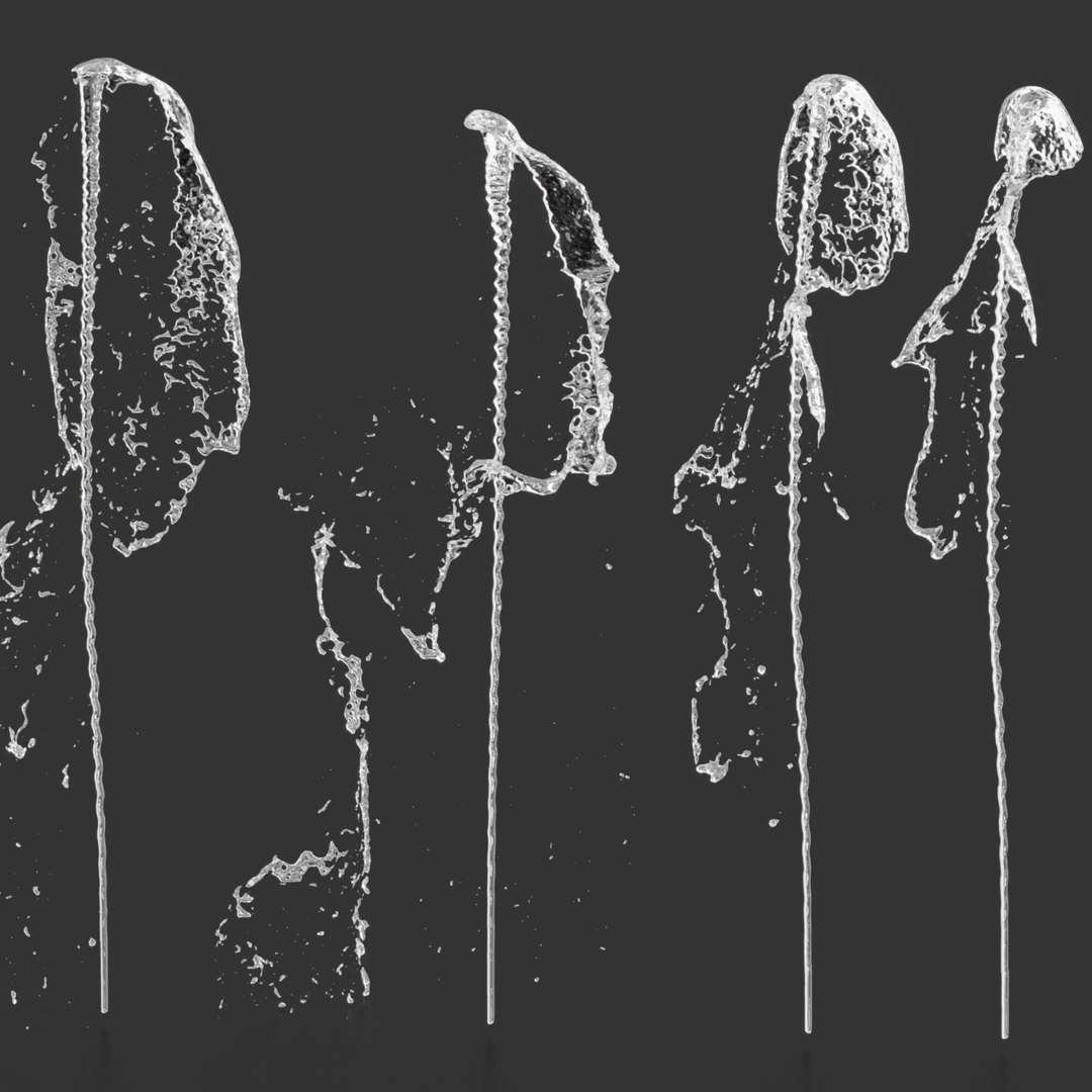 Fountain Water Jets Model - TurboSquid 2117440