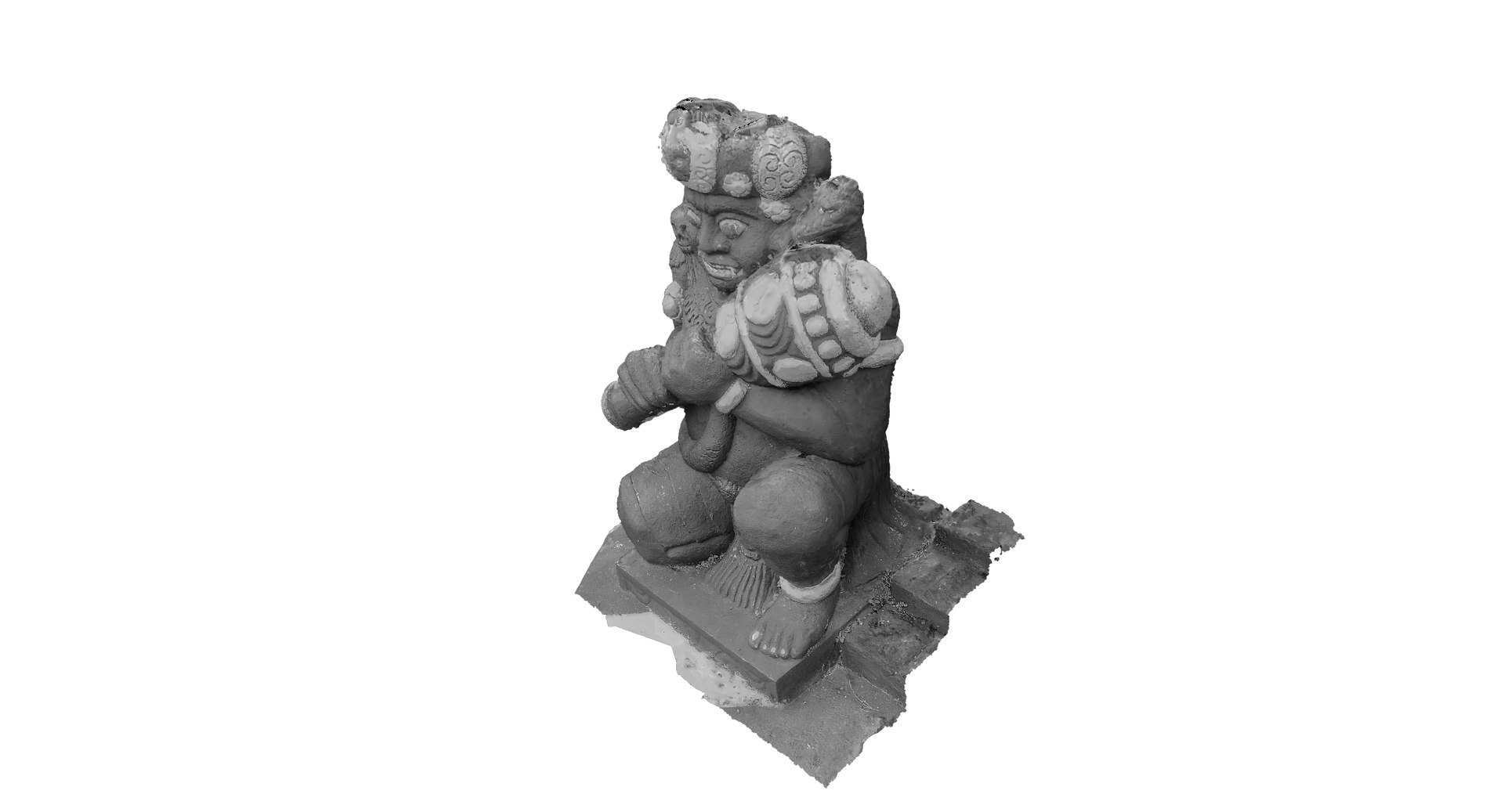 Dvarapala Statue Cultures 3D - TurboSquid 1236907