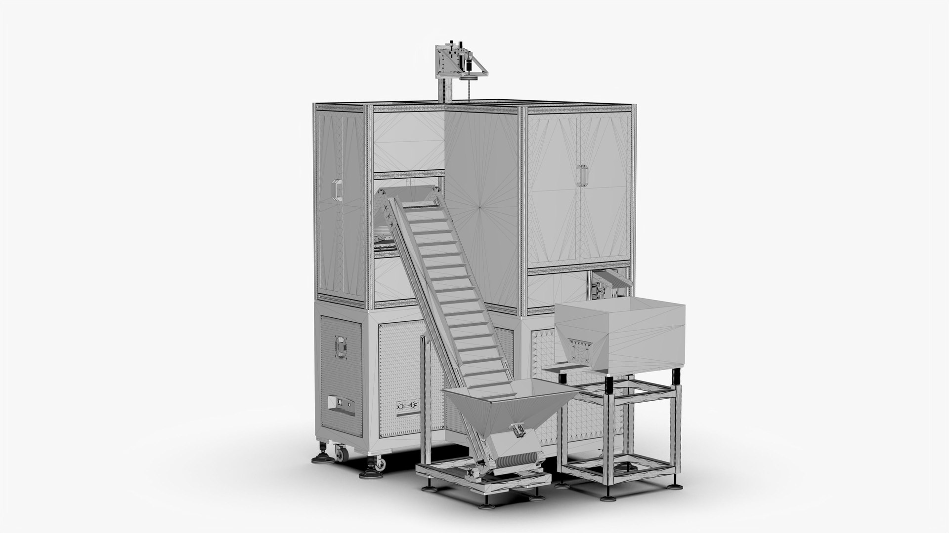 Robot Automatic Feeding Equipment 3D model - TurboSquid 2001358
