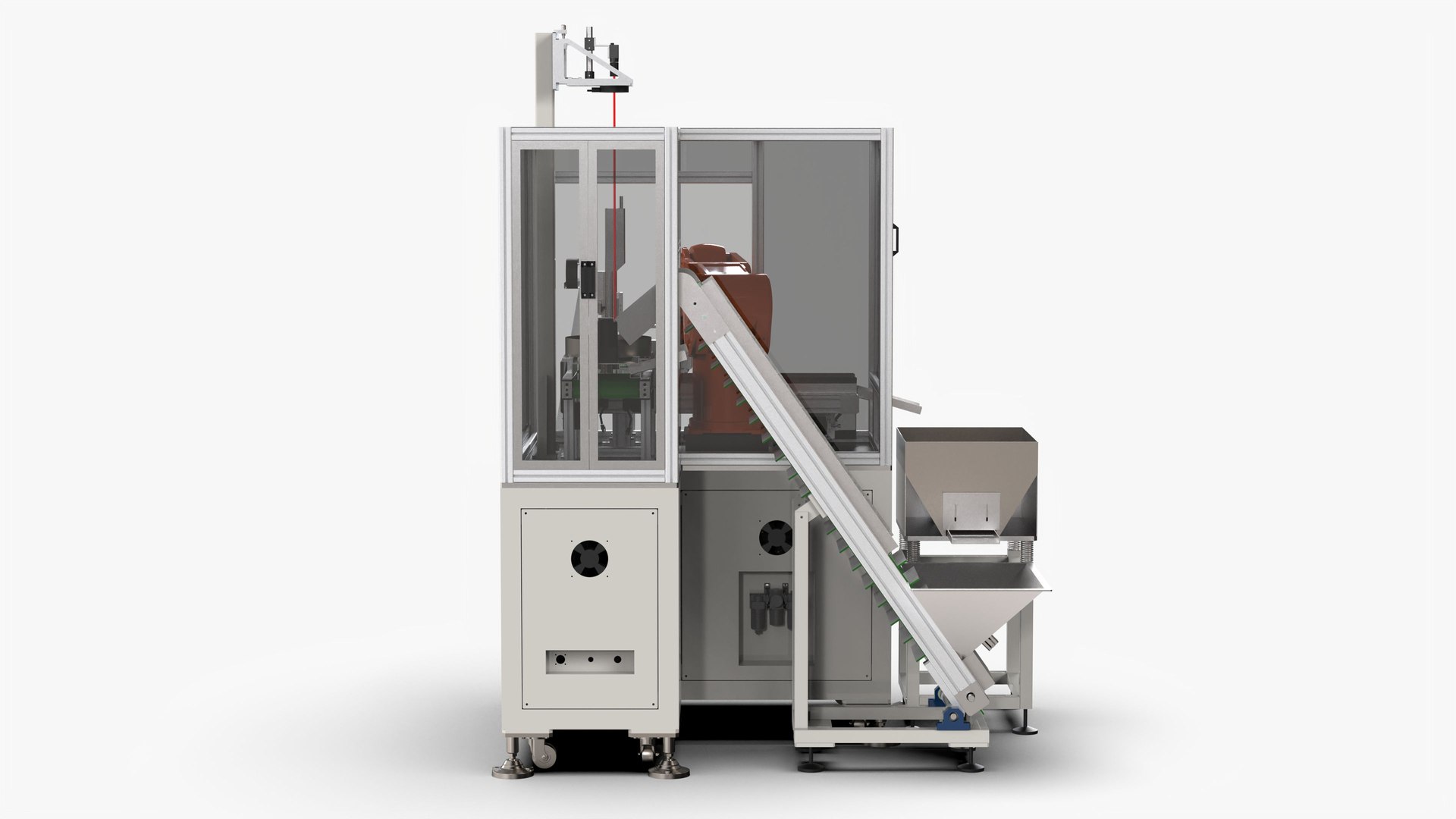 Robot Automatic Feeding Equipment 3D model - TurboSquid 2001358