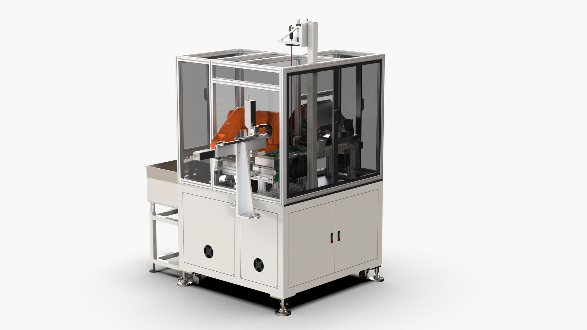 Robot Automatic Feeding Equipment 3D model - TurboSquid 2001358