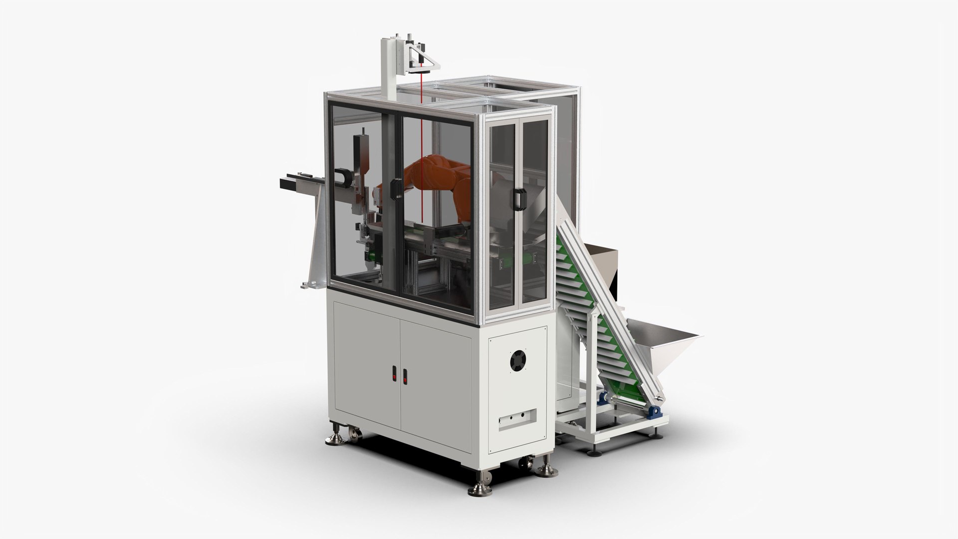 Robot Automatic Feeding Equipment 3D model - TurboSquid 2001358