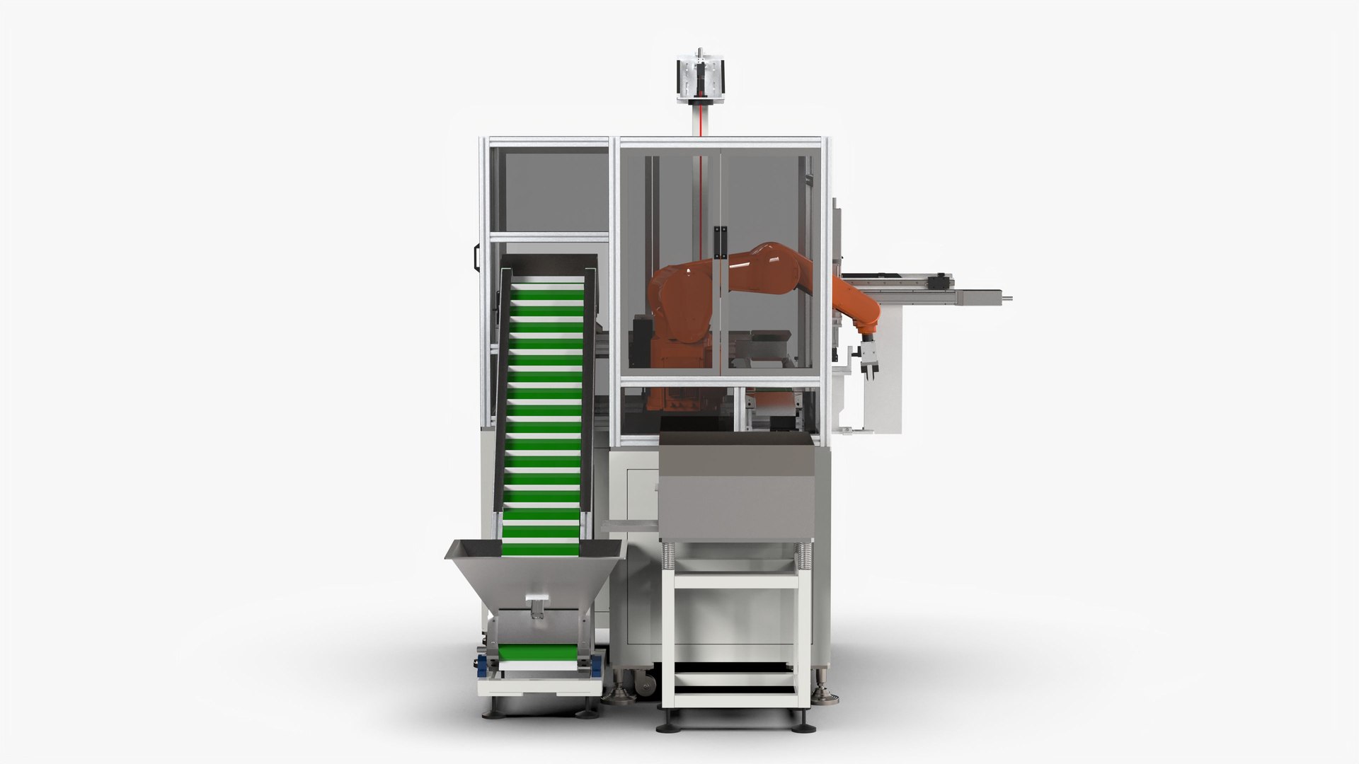 Robot Automatic Feeding Equipment 3D model - TurboSquid 2001358