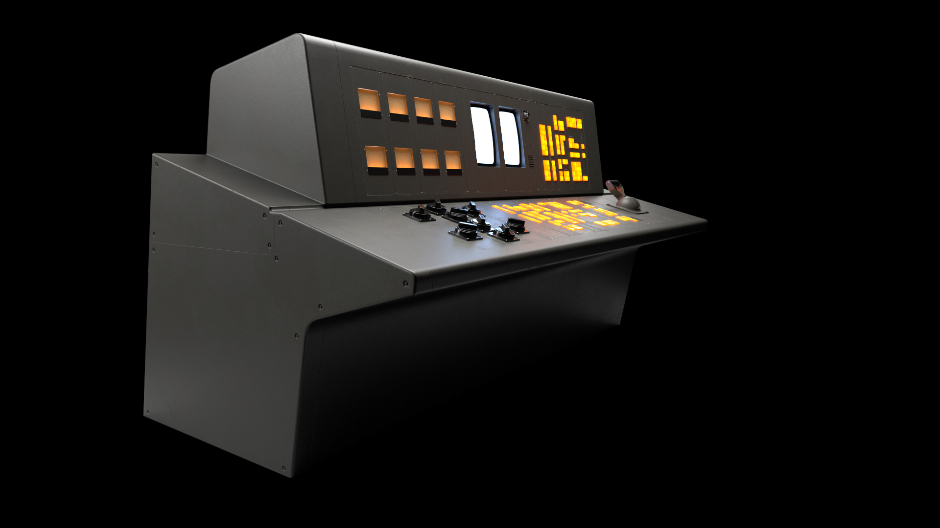 Sci-fi Control Room Interior 3D - TurboSquid 2142982