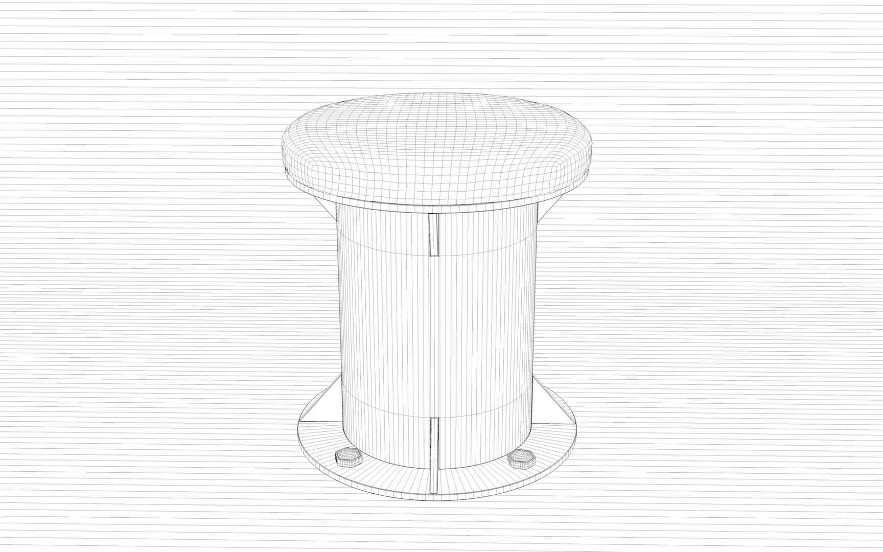 Steel Stool Pbr Blender 3D Model - TurboSquid 1700216