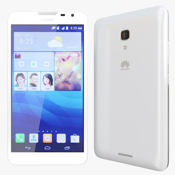 3d max realistic huawei ascend mate