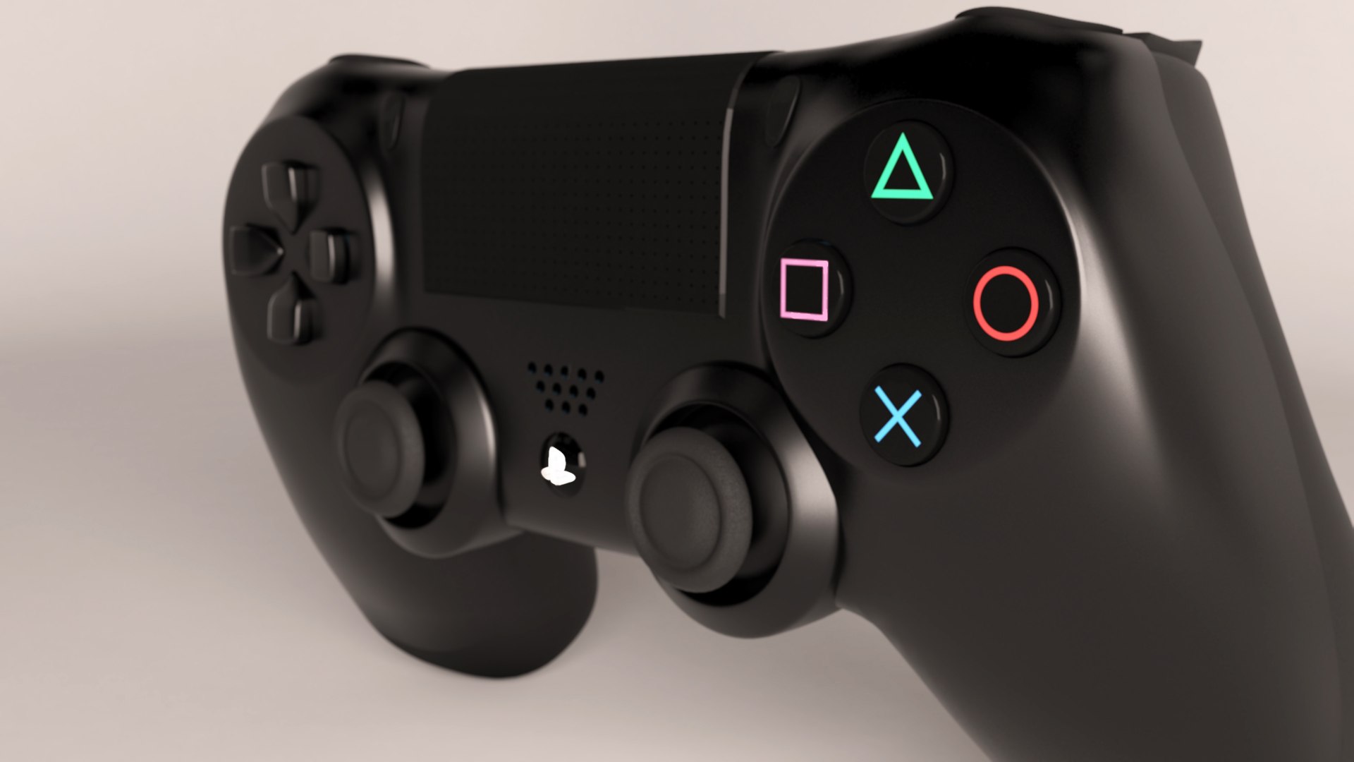 Ps4 Controller 3d Model