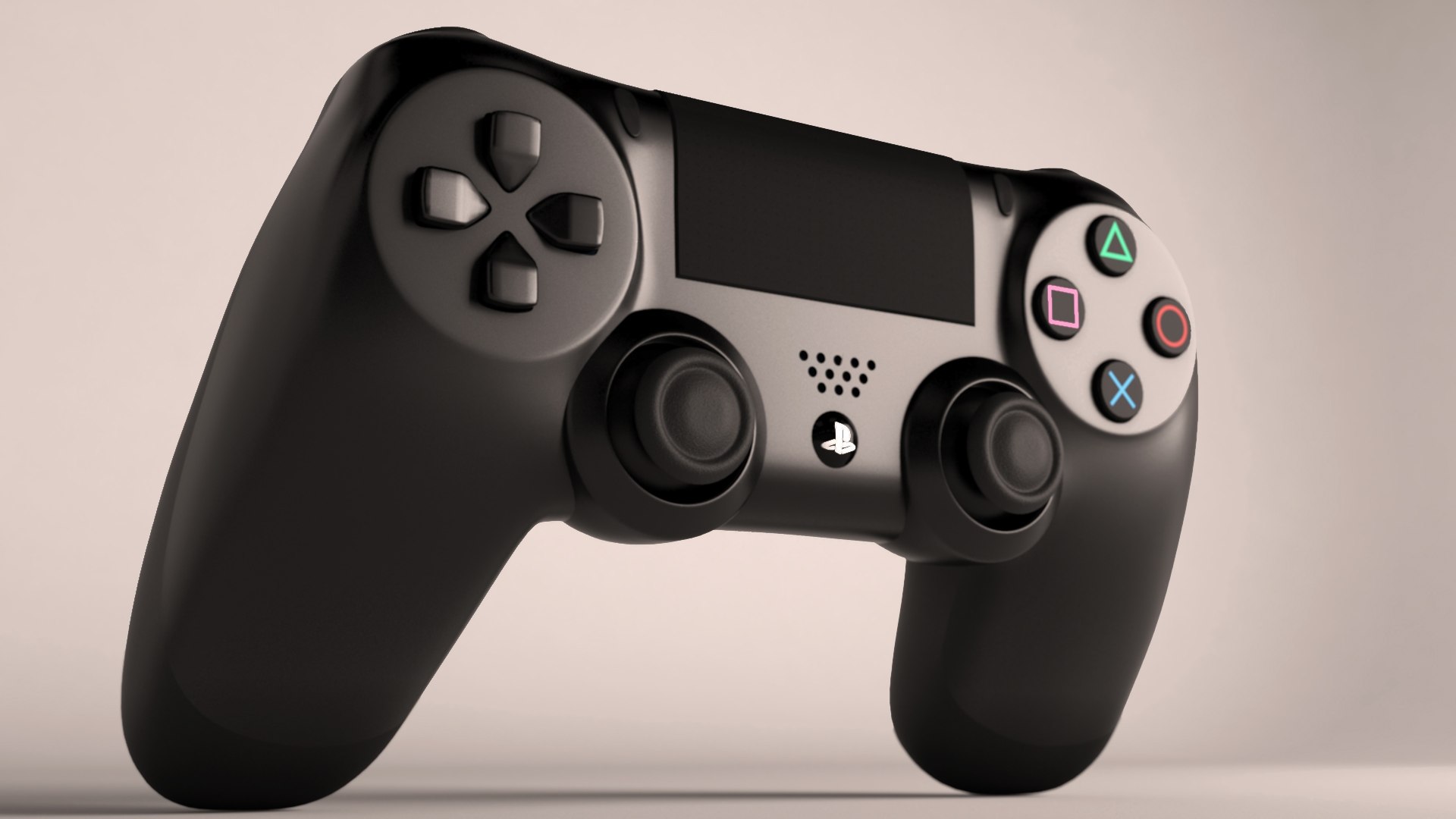 Ps4 Controller 3d Model