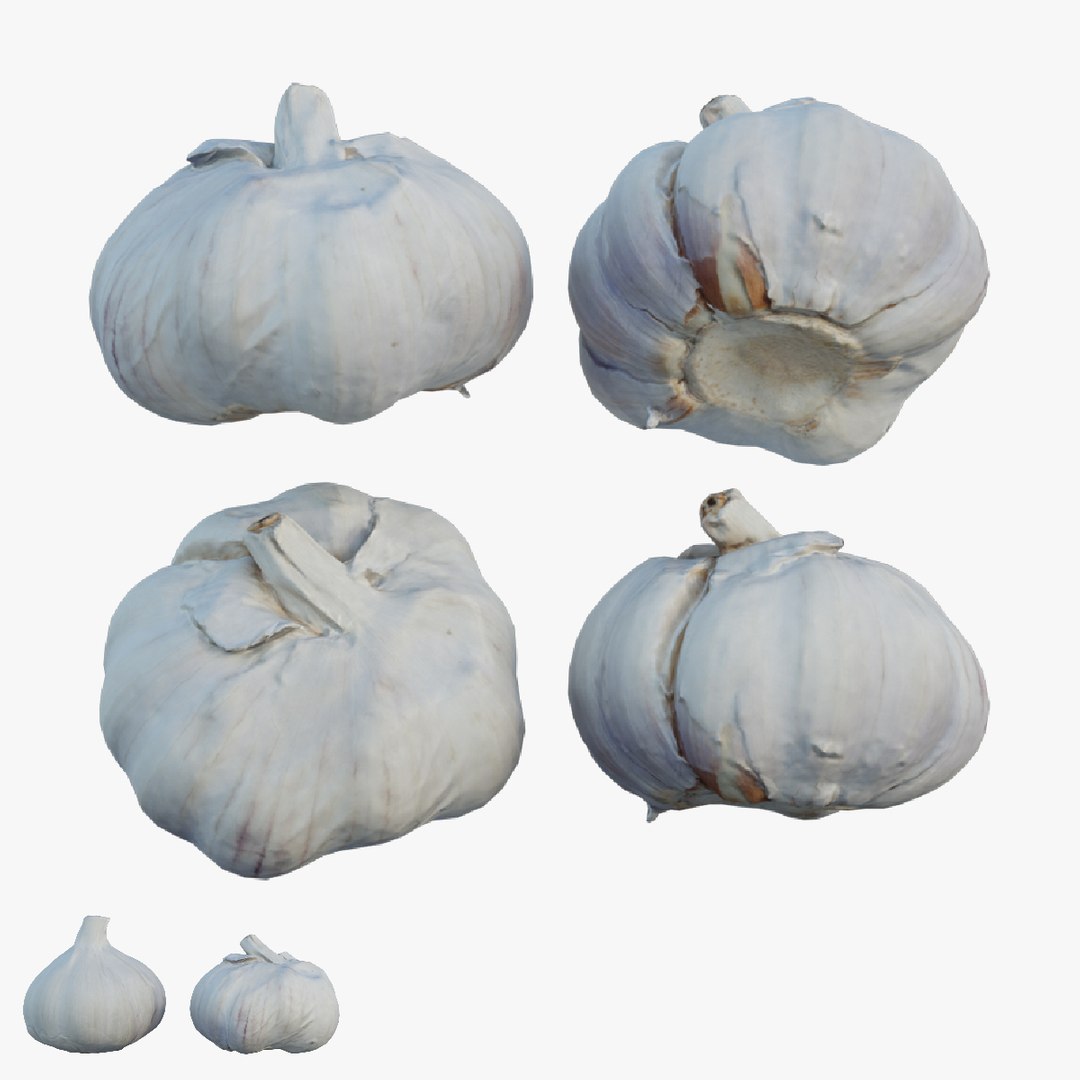 3D Model Garlic - TurboSquid 1927044