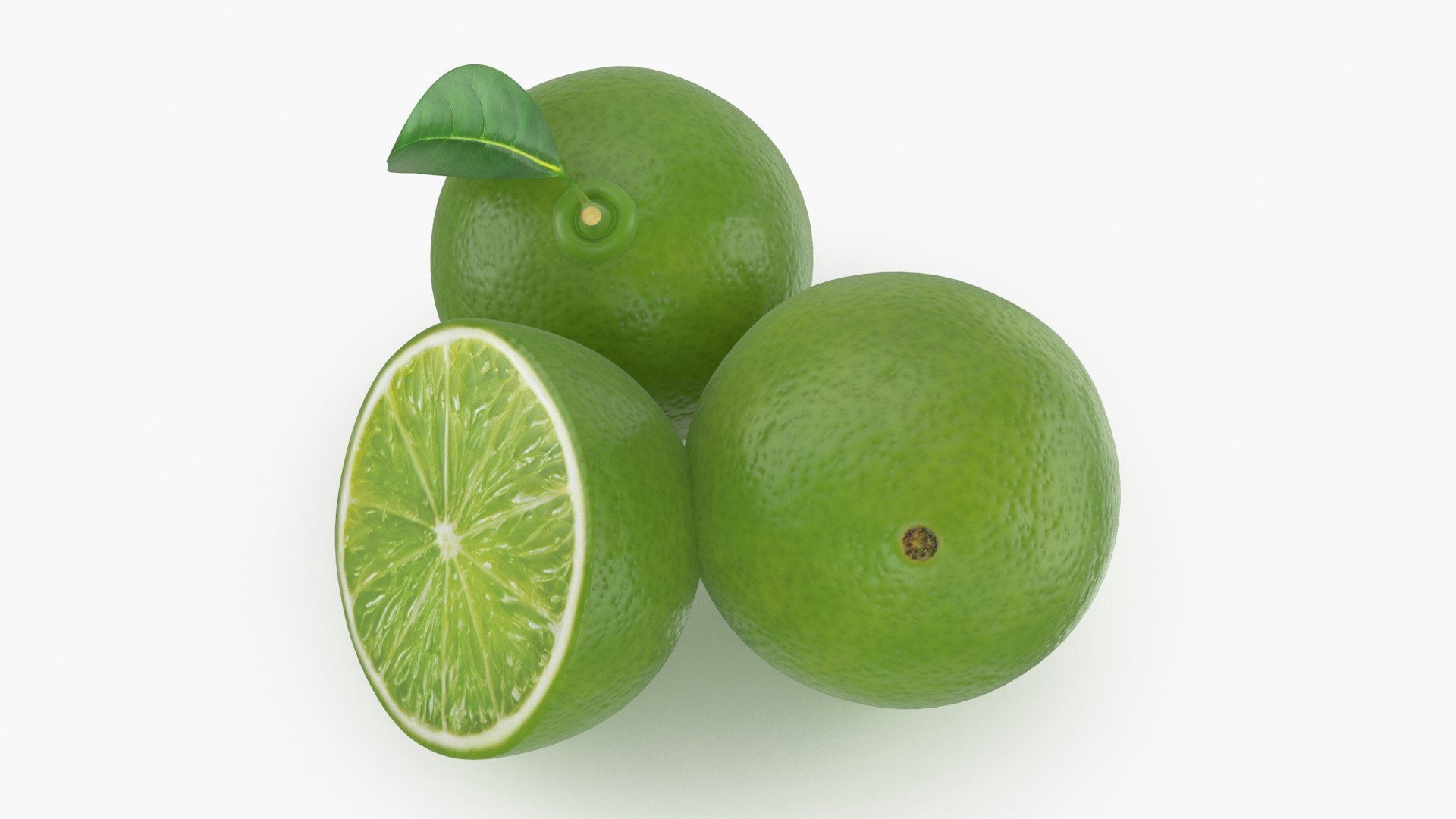 Realistic small lime 02 3D model - TurboSquid 1301315