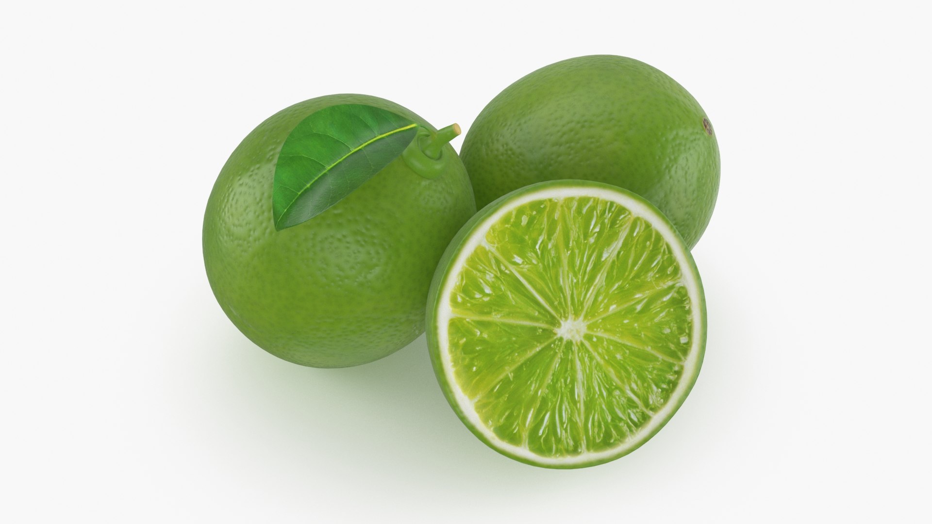 Realistic small lime 02 3D model - TurboSquid 1301315