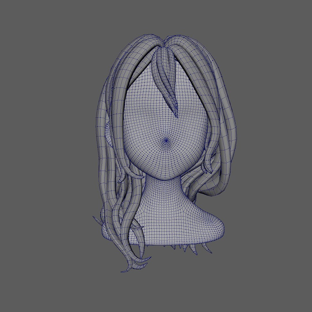 3D Hair Model - TurboSquid 2041290