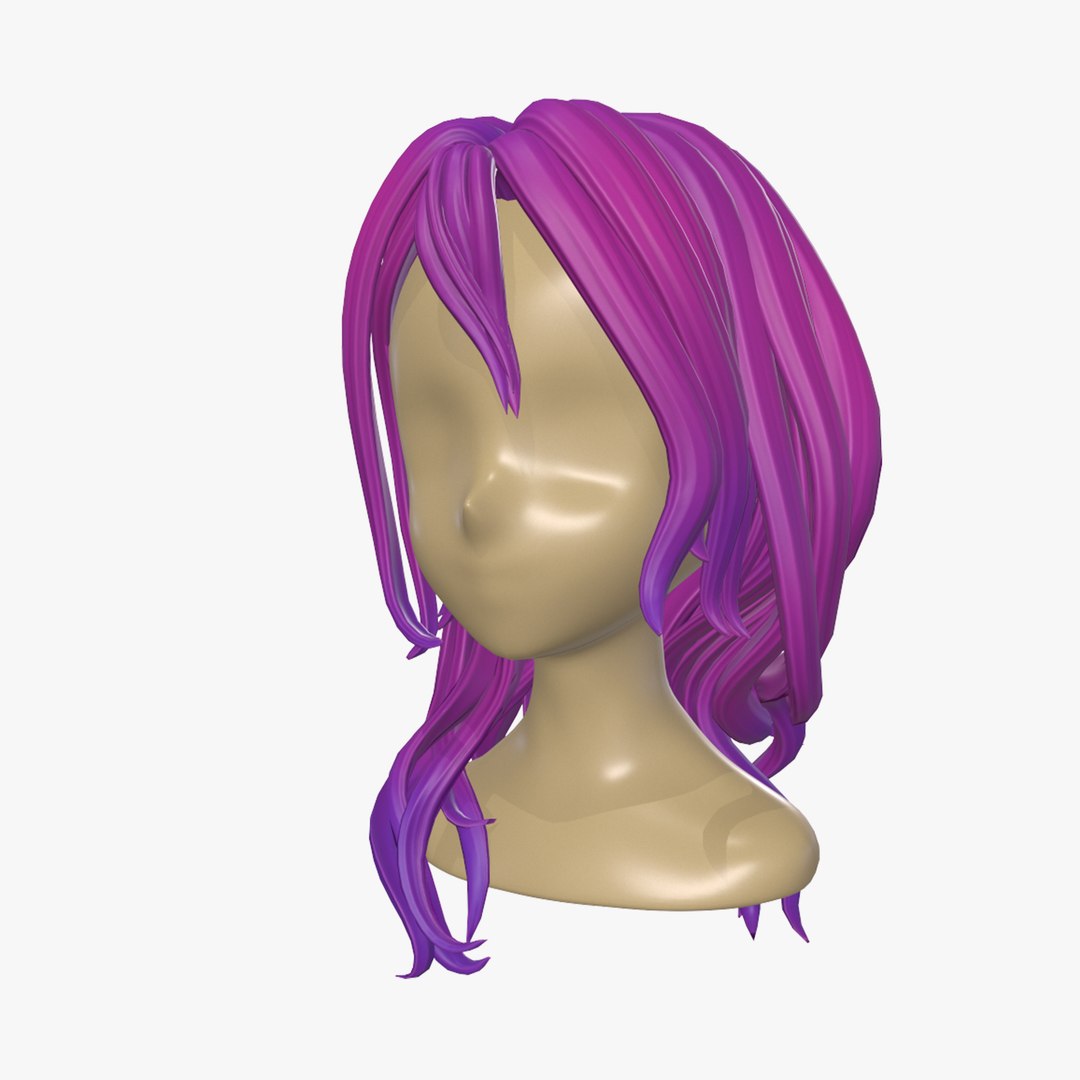 3D Hair Model - TurboSquid 2041290