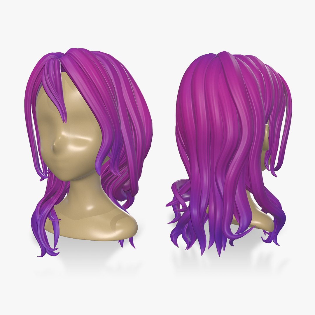 3D Hair model - TurboSquid 2041290