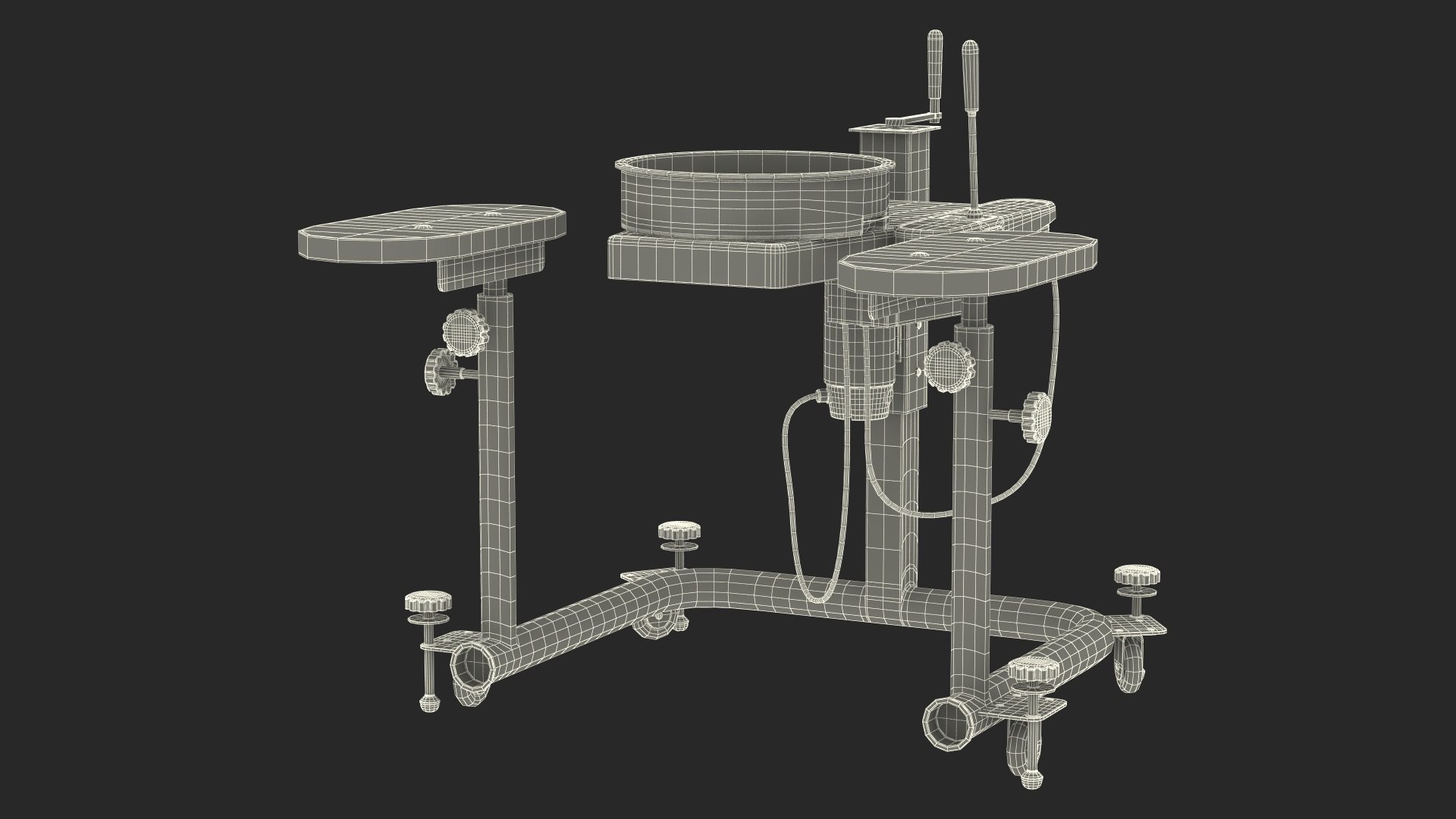 Black Pottery Wheel Brent Model B 3D Model - TurboSquid 2076935