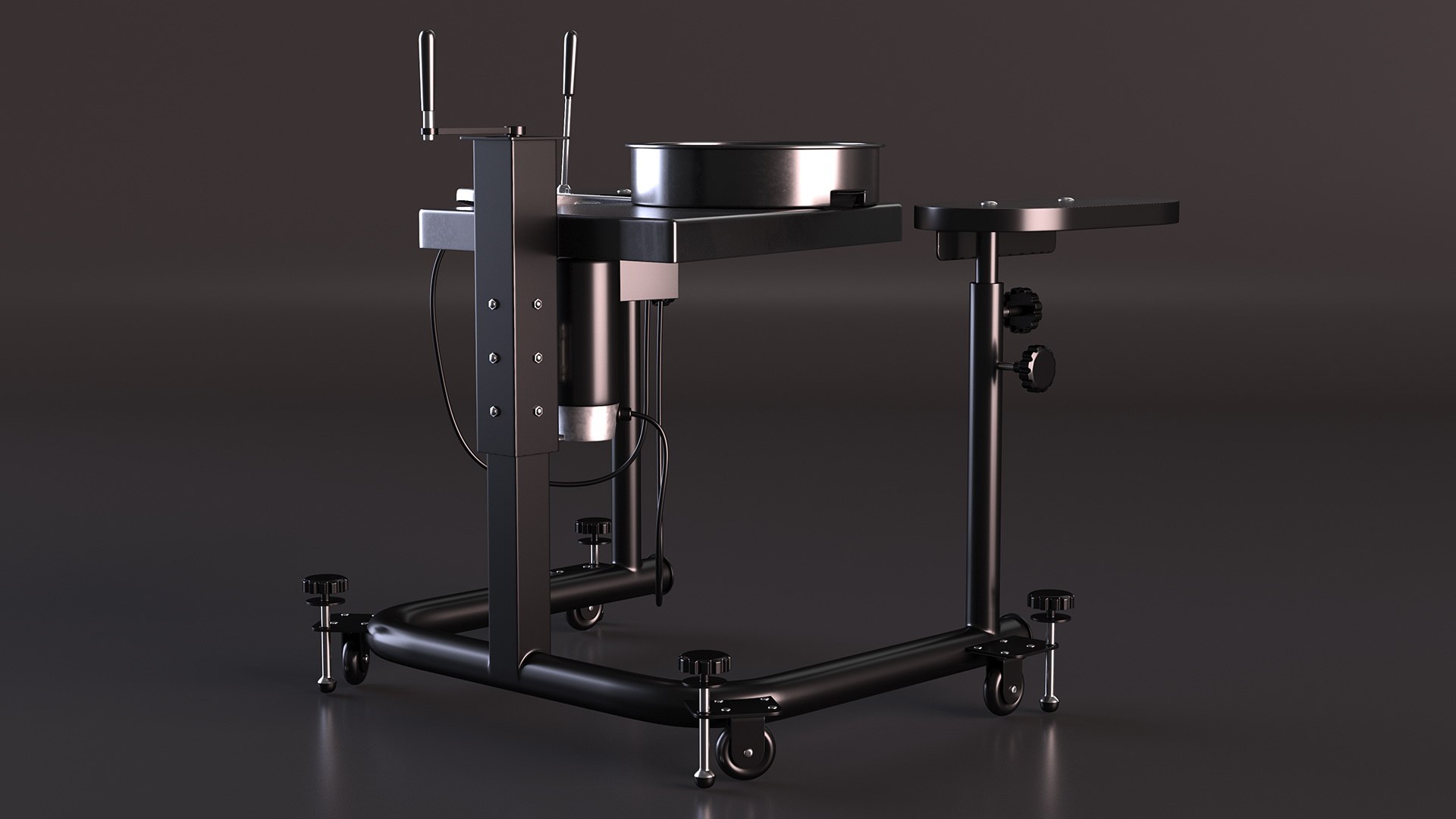 Black Pottery Wheel Brent Model B 3D Model - TurboSquid 2076935