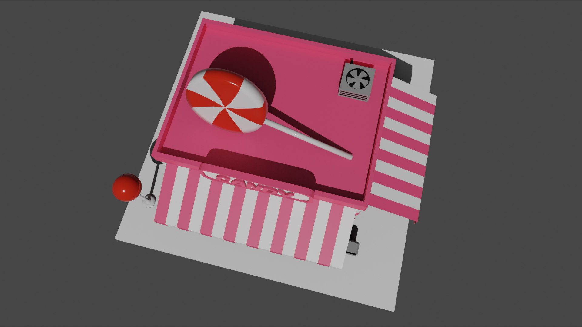 Low Poly Candy 3D Model - TurboSquid 2311607