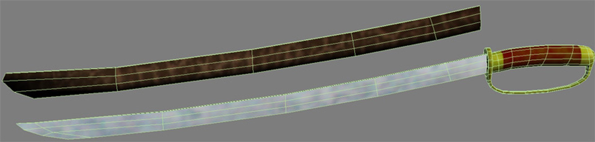 Sabre Scabbard 3d Model