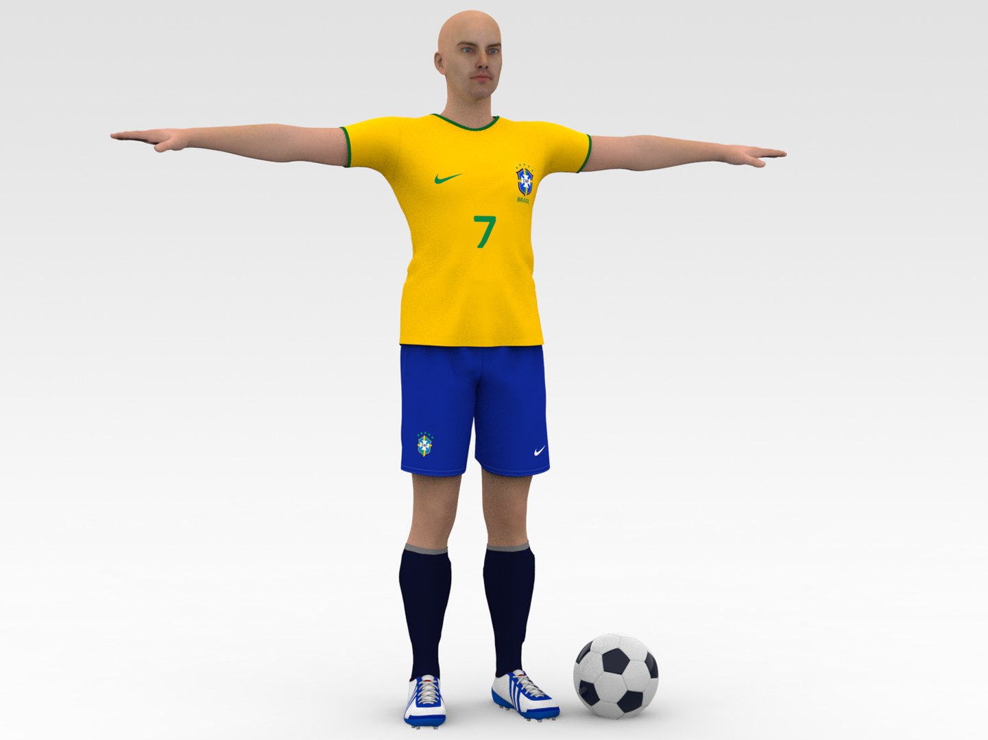 3D Soccer Player - TurboSquid 2322850
