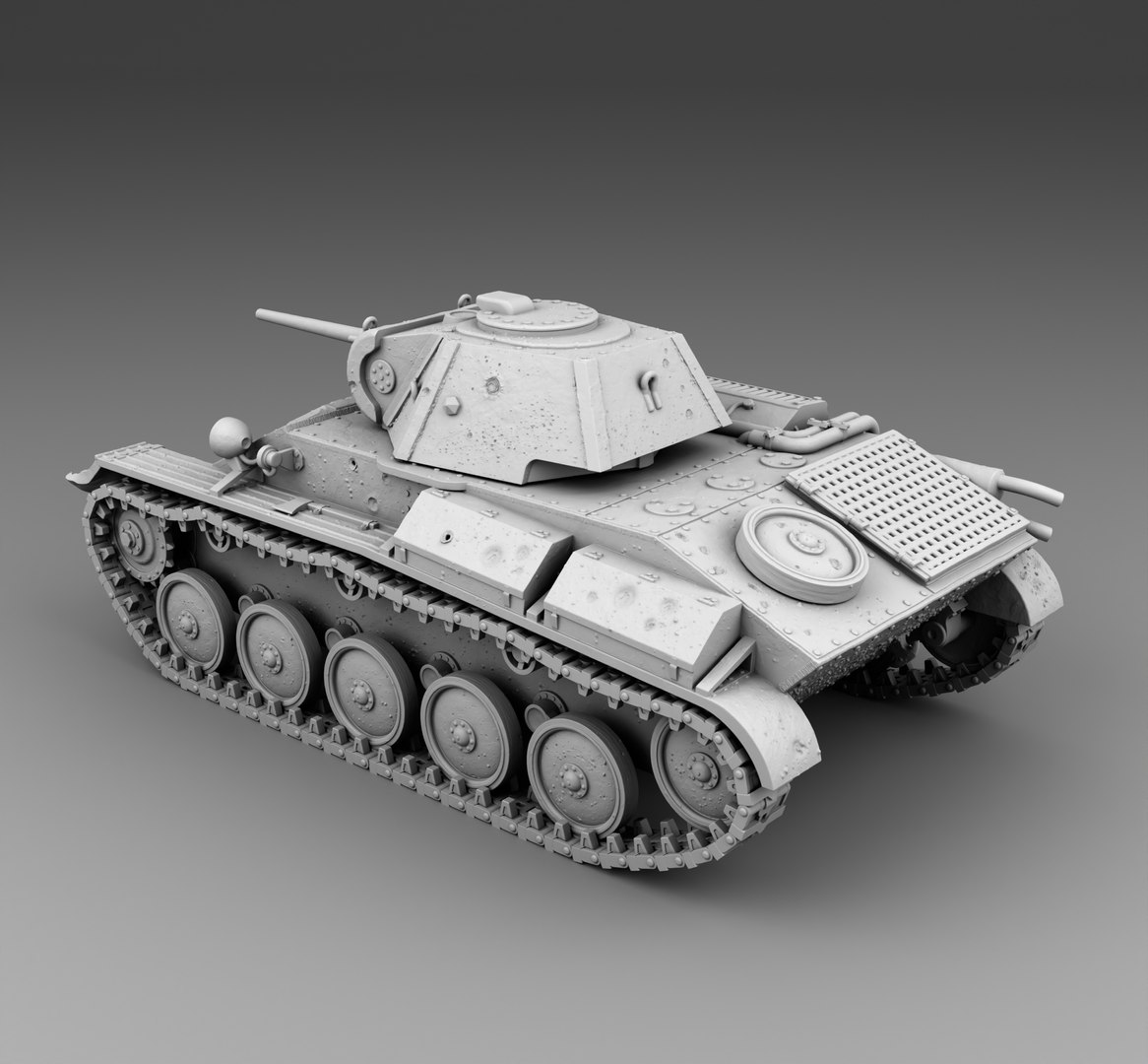3D USSR Tank T-70 Model - TurboSquid 1947548