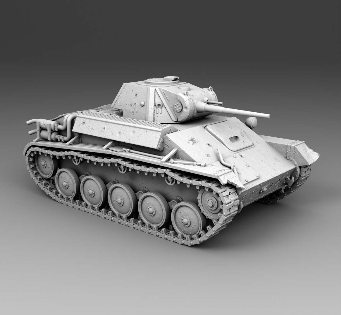 3D USSR Tank T-70 Model - TurboSquid 1947548