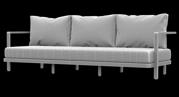 Royal botania outdoor sofa 3D model - TurboSquid 1502663