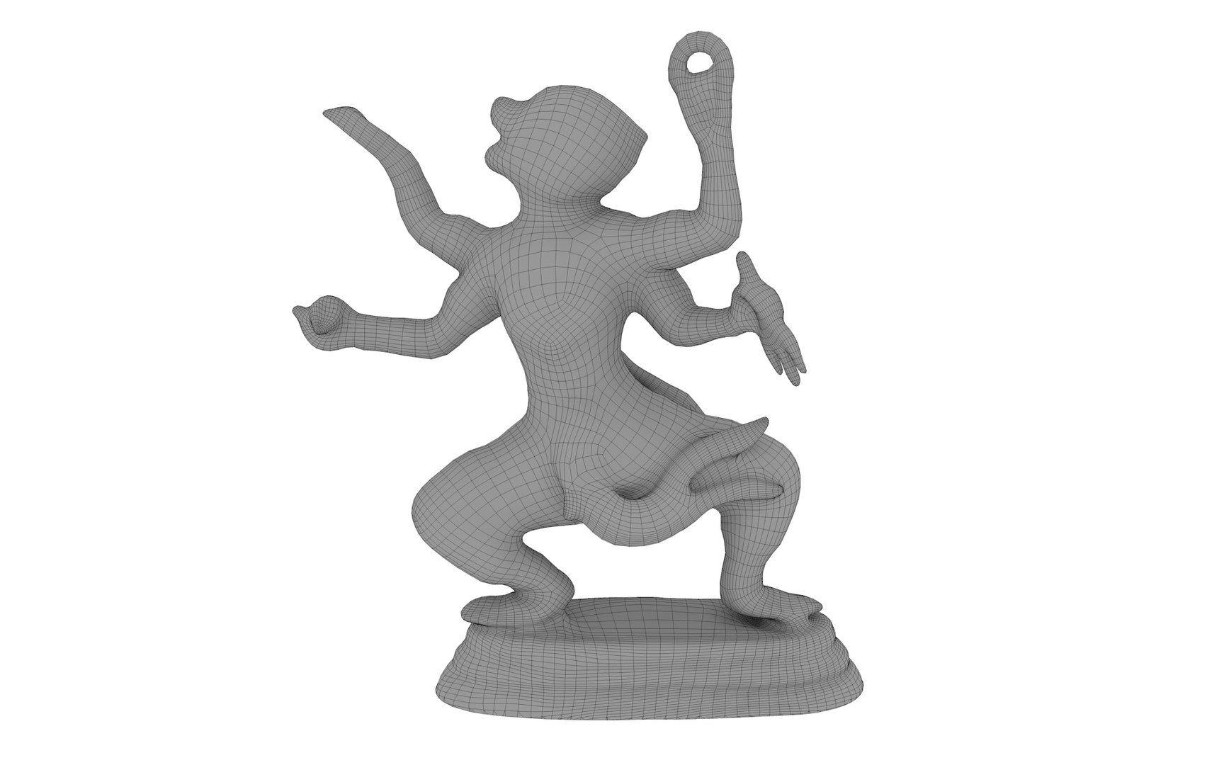 Monkey Man Statue Model - TurboSquid 1555214