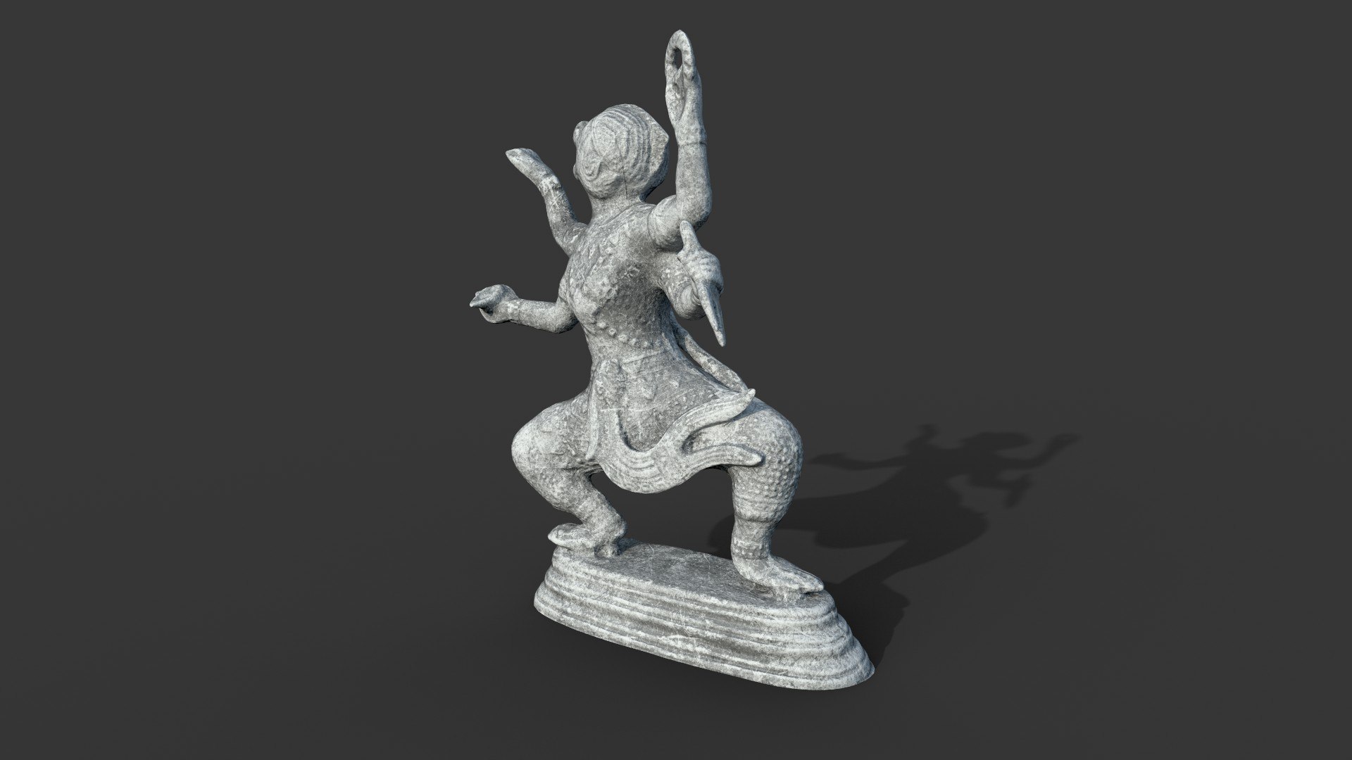 Monkey Man Statue Model - TurboSquid 1555214