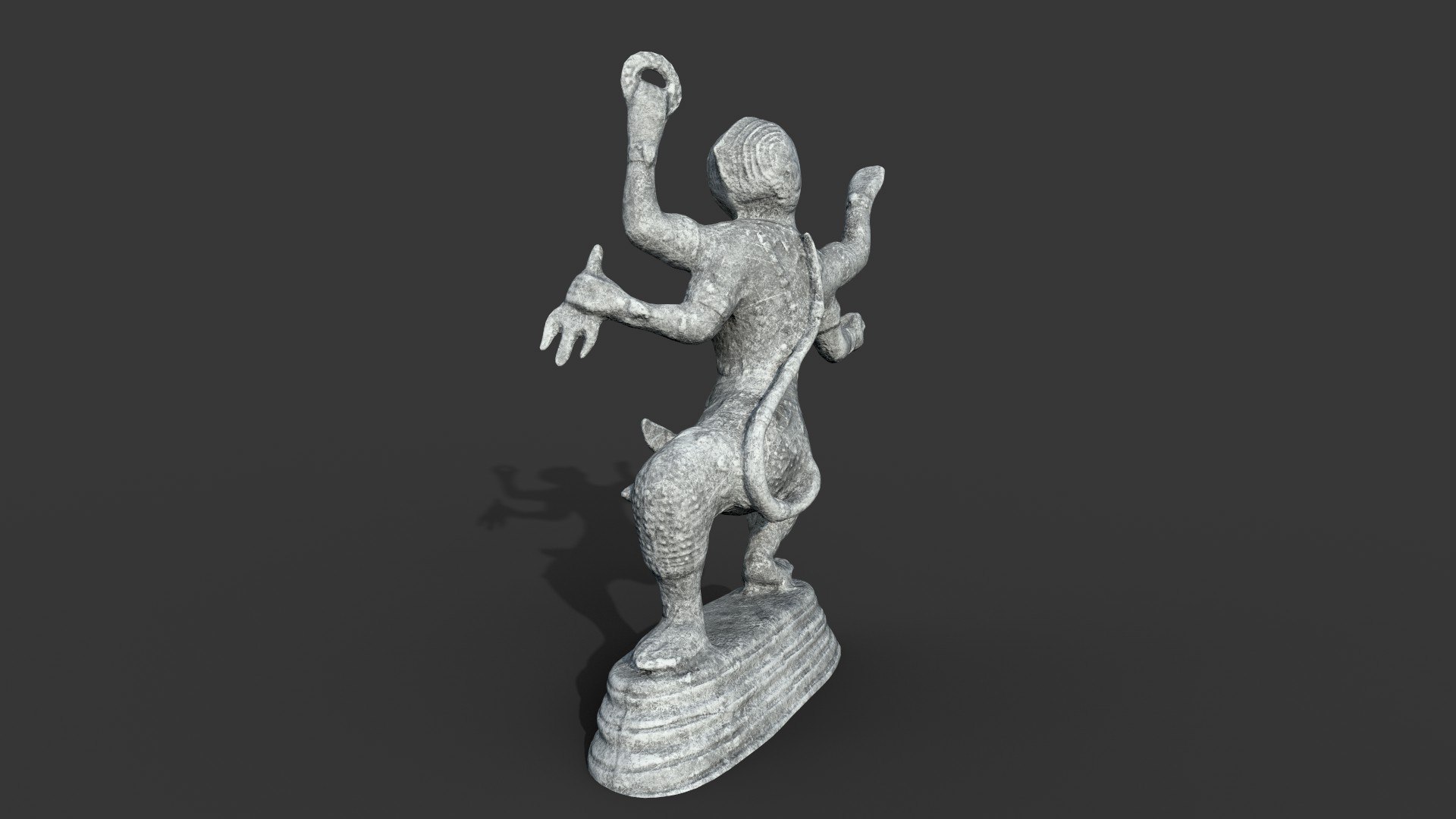 Monkey Man Statue Model - TurboSquid 1555214