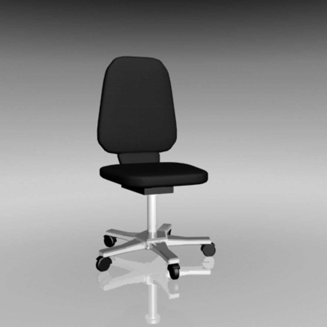 3d Model Office Desk Chair