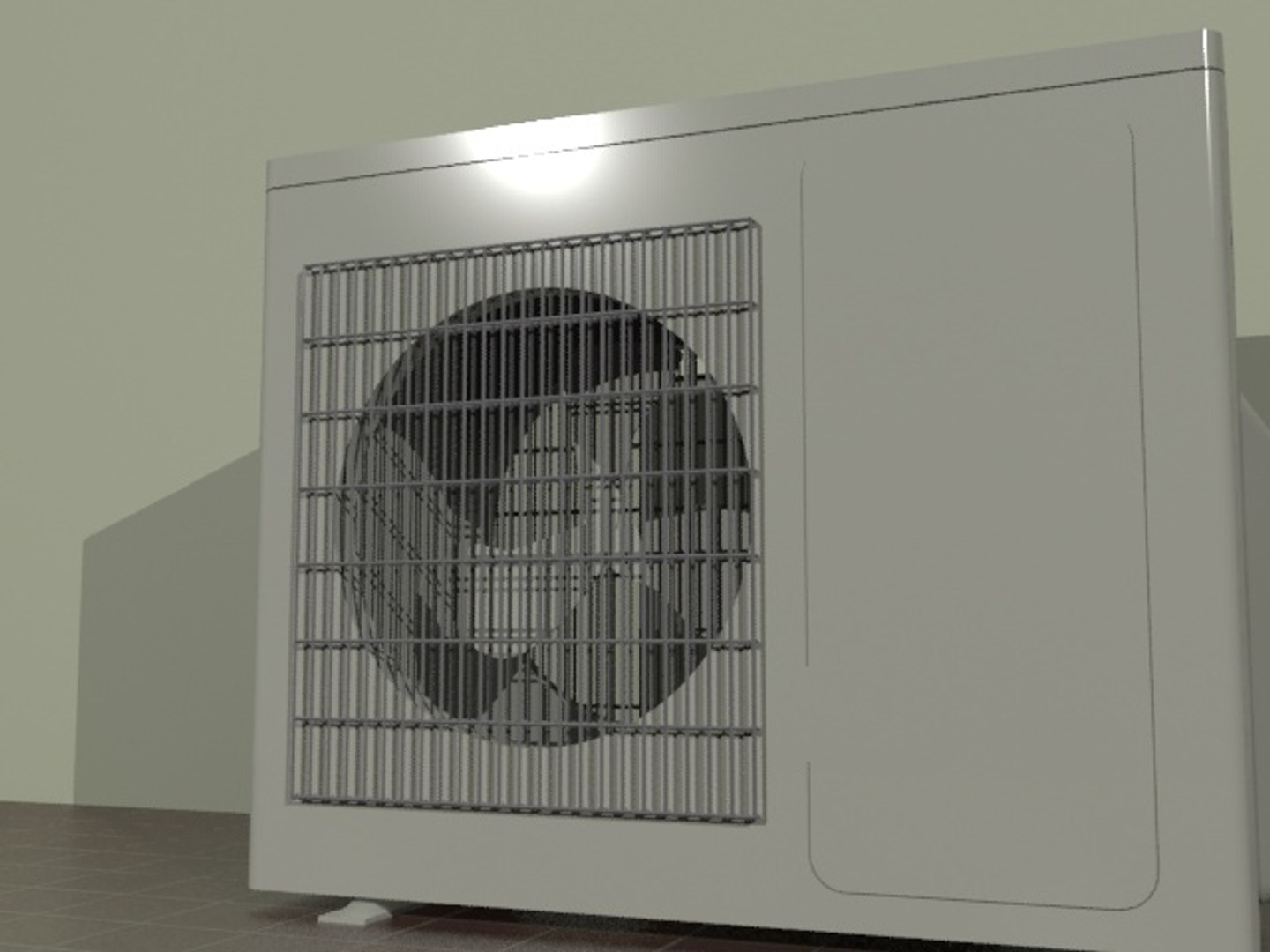 Ac Outdoor Split Unit 3d Max