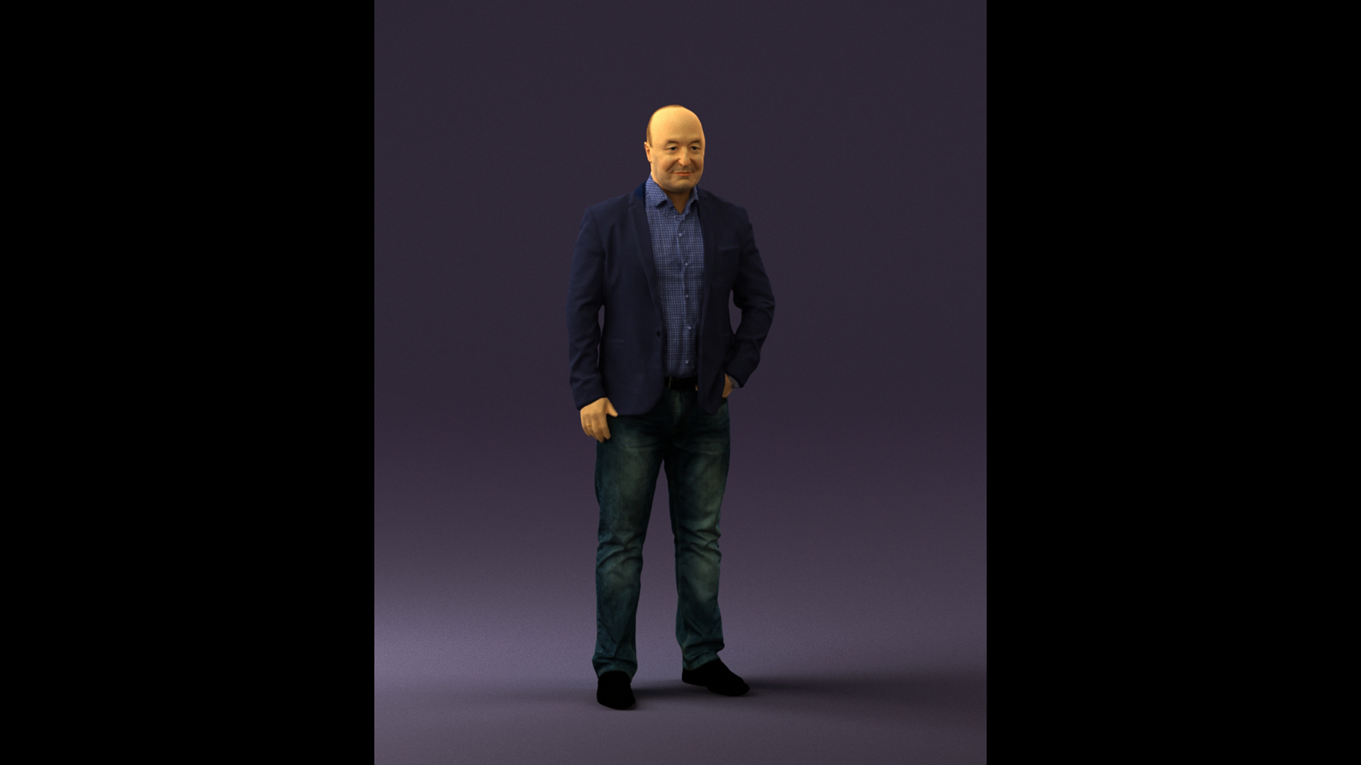 3D Scanned Realistic Human Model - TurboSquid 1653290