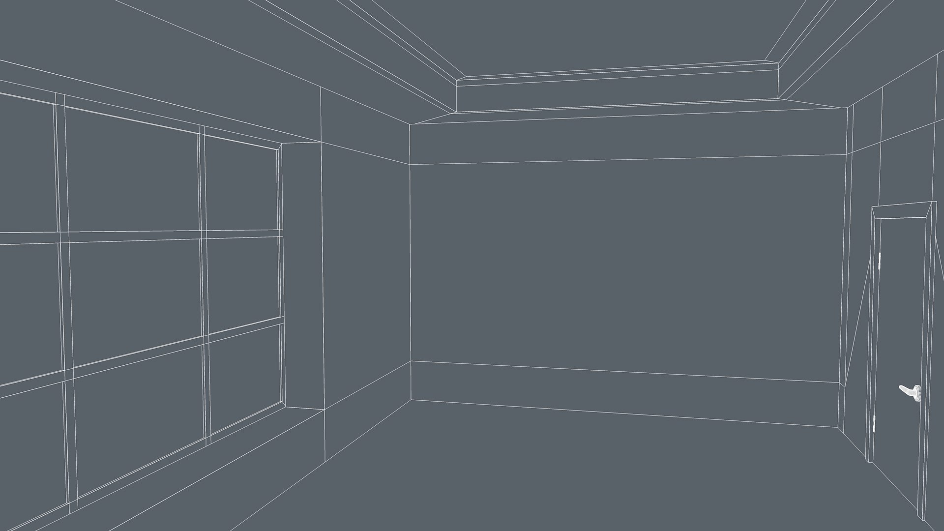 Empty Room Model - TurboSquid 2465907