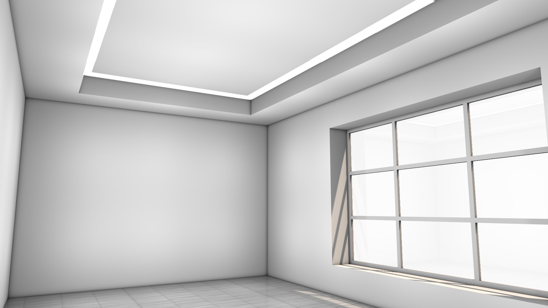 Empty Room Model - TurboSquid 2465907