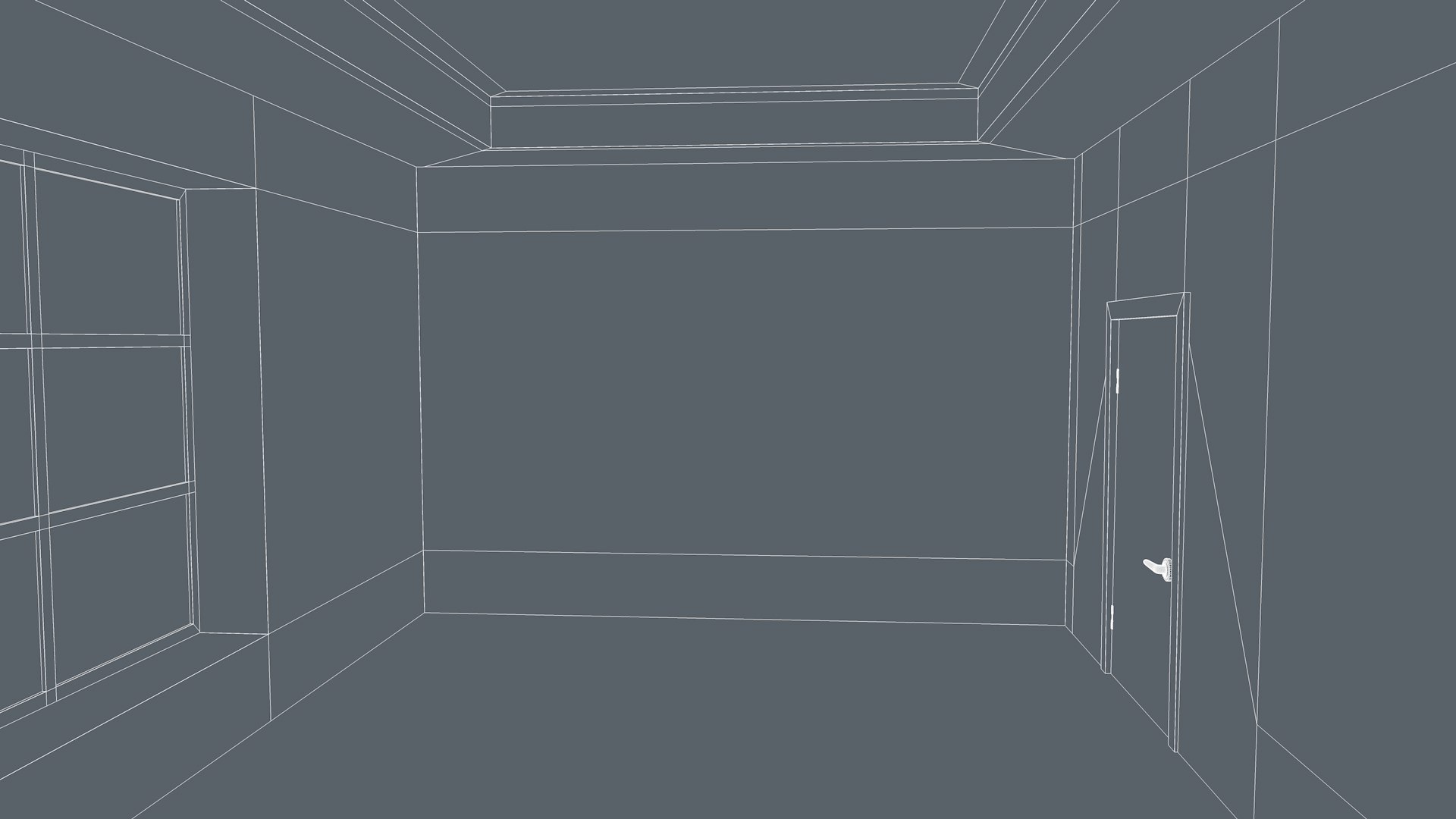 Empty Room Model - TurboSquid 2465907