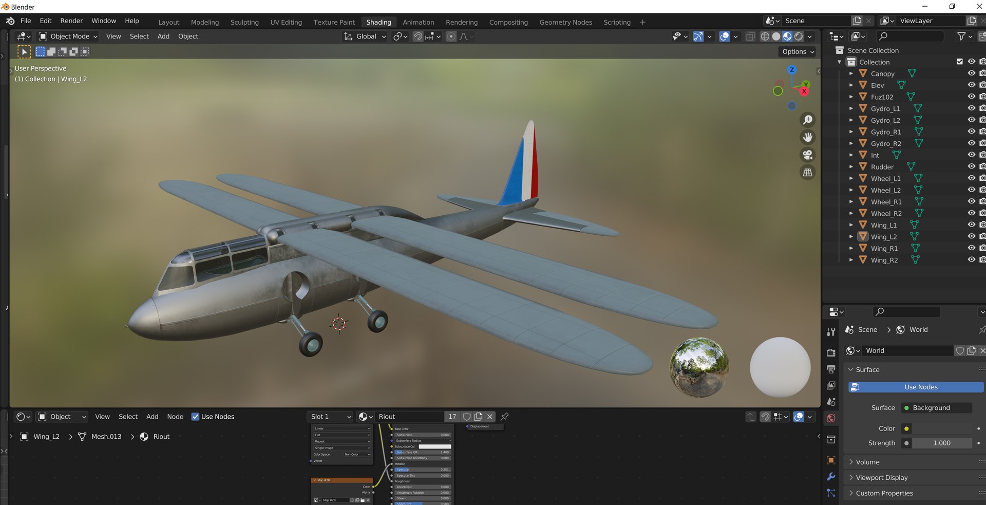 Ornithopter Riout 102T Alerion 3D - TurboSquid 2198918