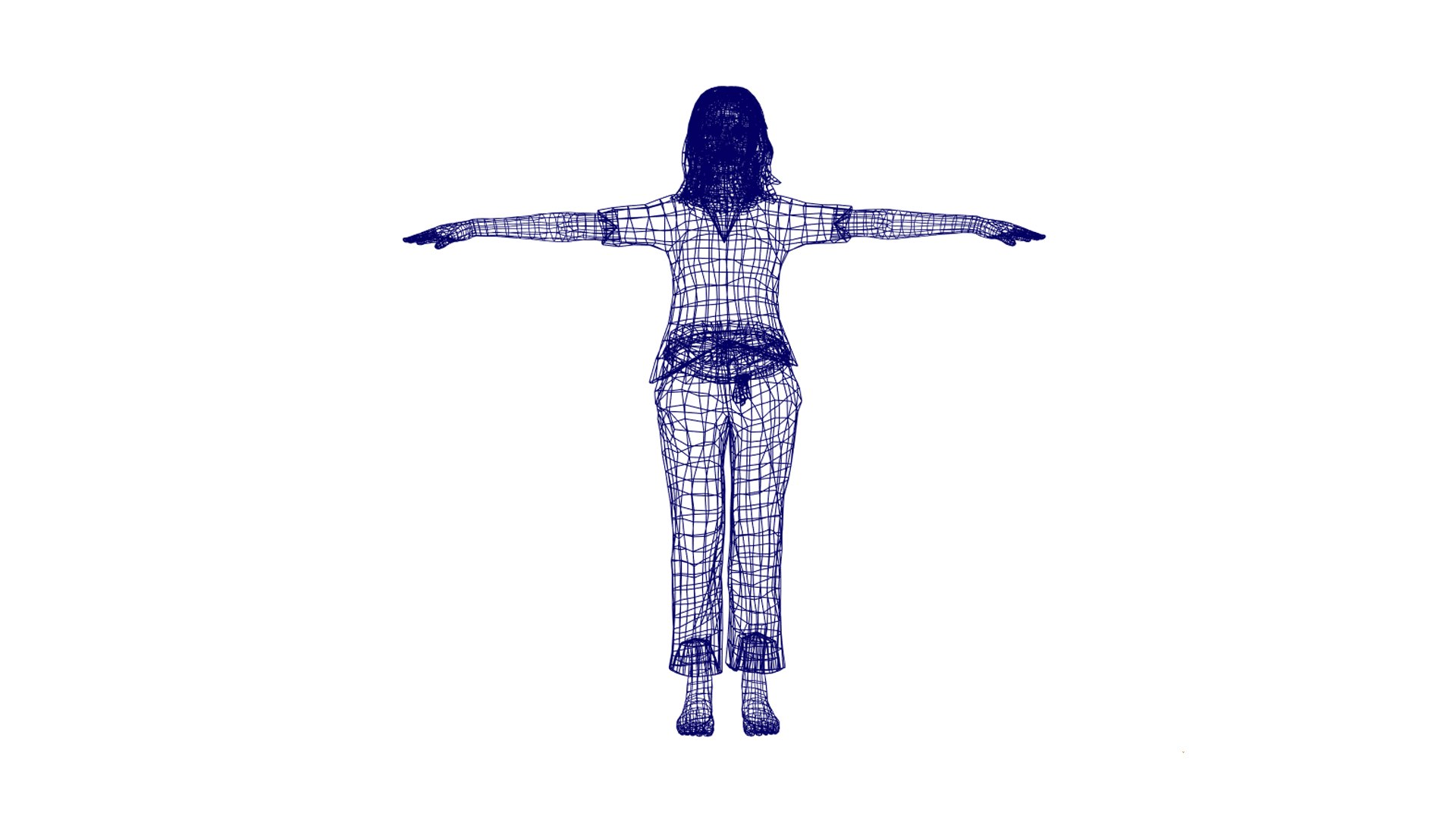 Woman horror 2 3D model - TurboSquid 1902363