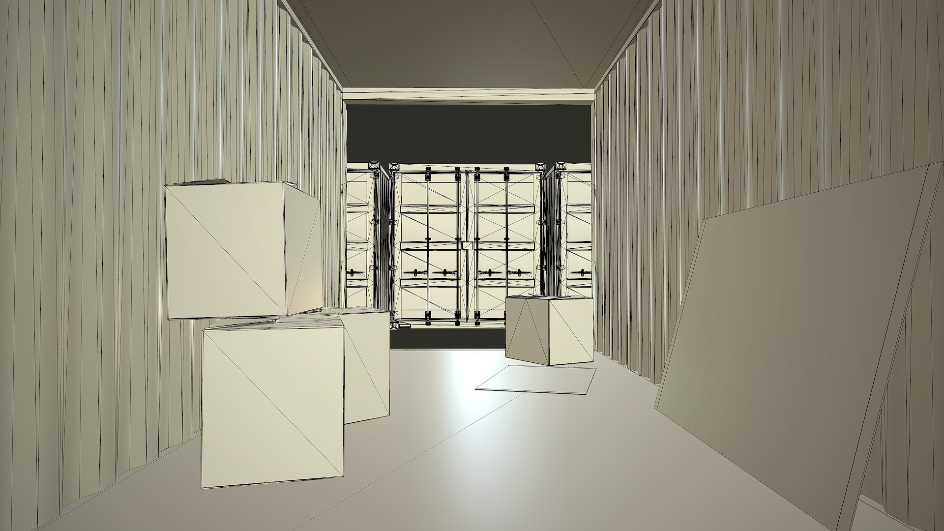 Shipping container asset 3D model - TurboSquid 1580374