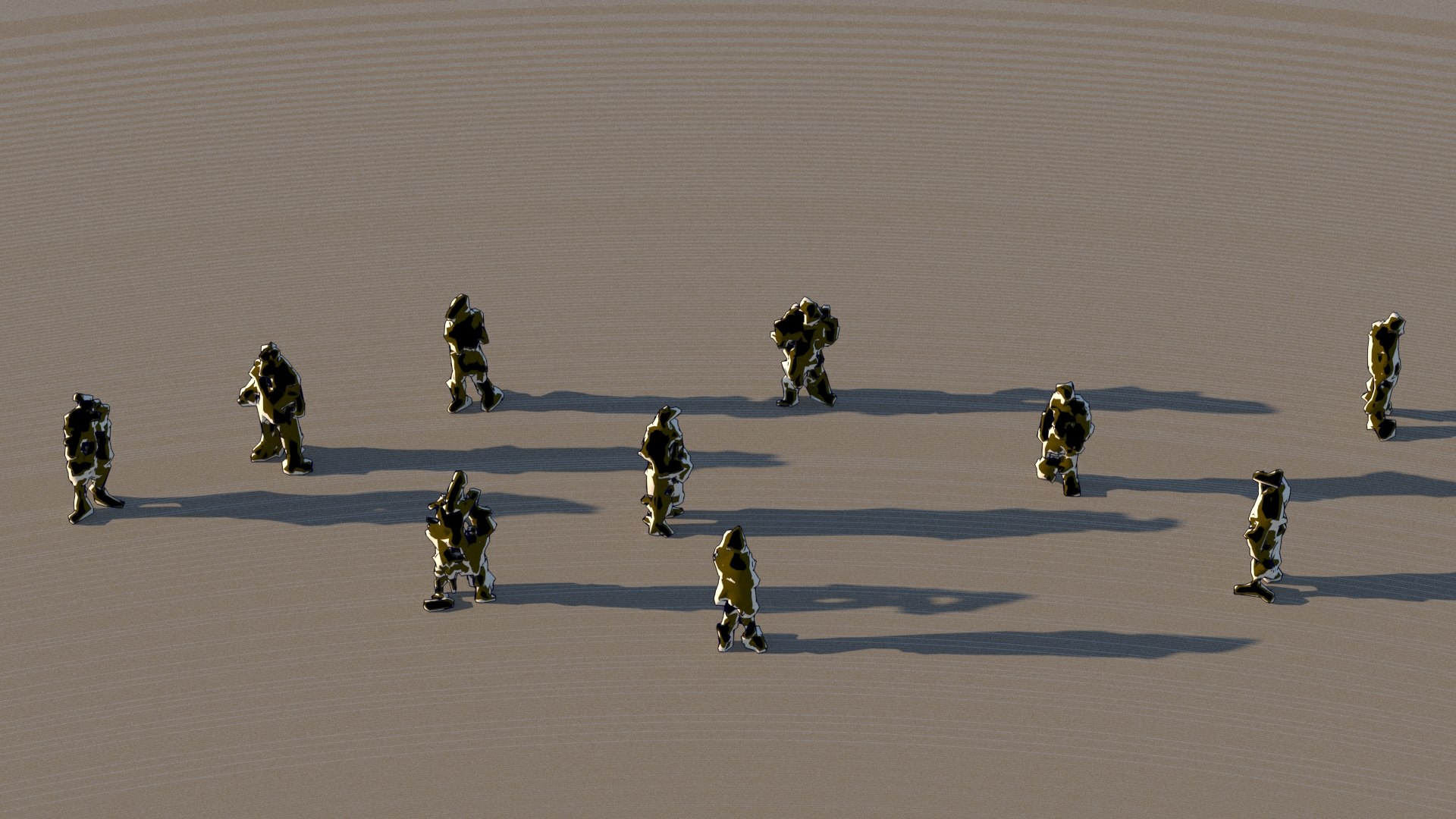 Crowd 3D Model - TurboSquid 1685441