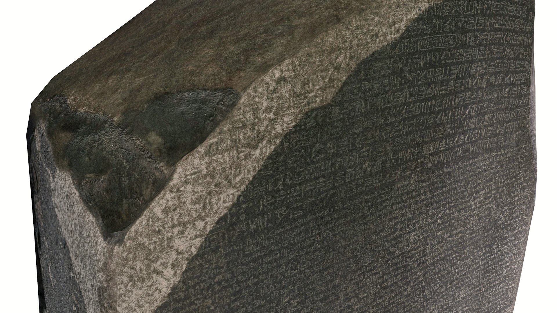 Rosetta Stone Model - TurboSquid 1284208